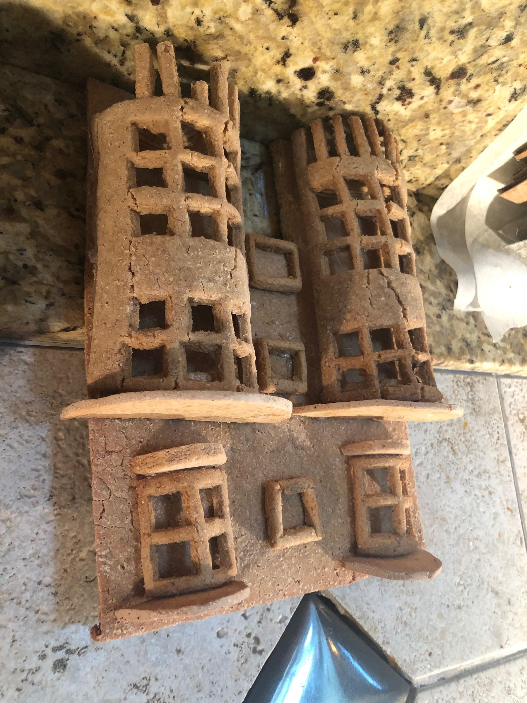 Gingerbread House Construction - Towers, Turrets, and How to Make ...