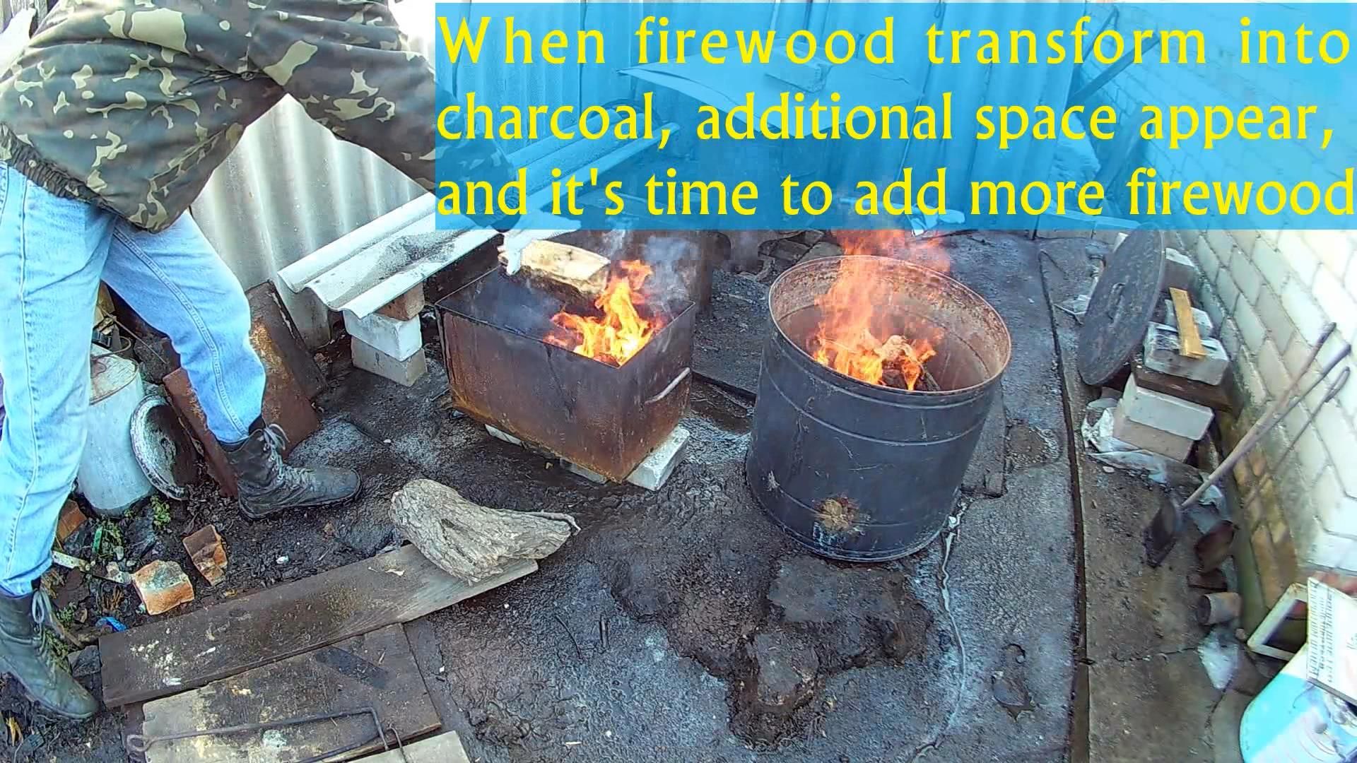 Making Charcoal at Home. Free DIY Fuel : 3 Steps (with Pictures ...