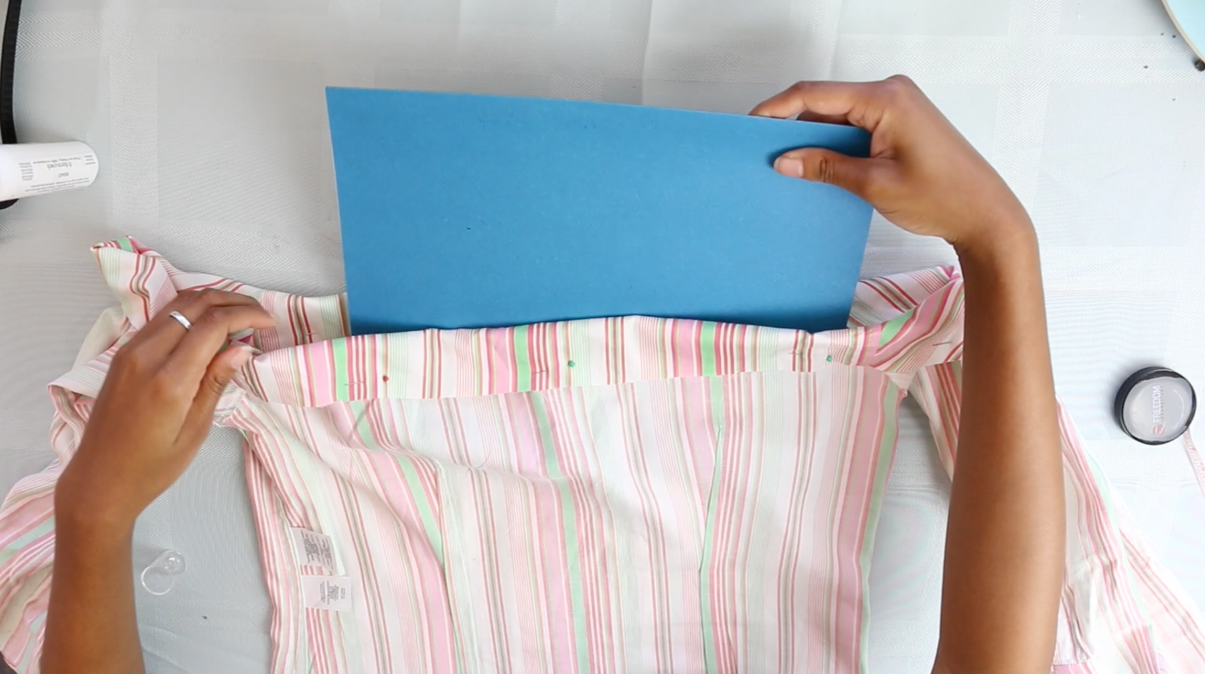 DIY Off the Shoulder Top (No Sewing Required) : 8 Steps (with Pictures ...