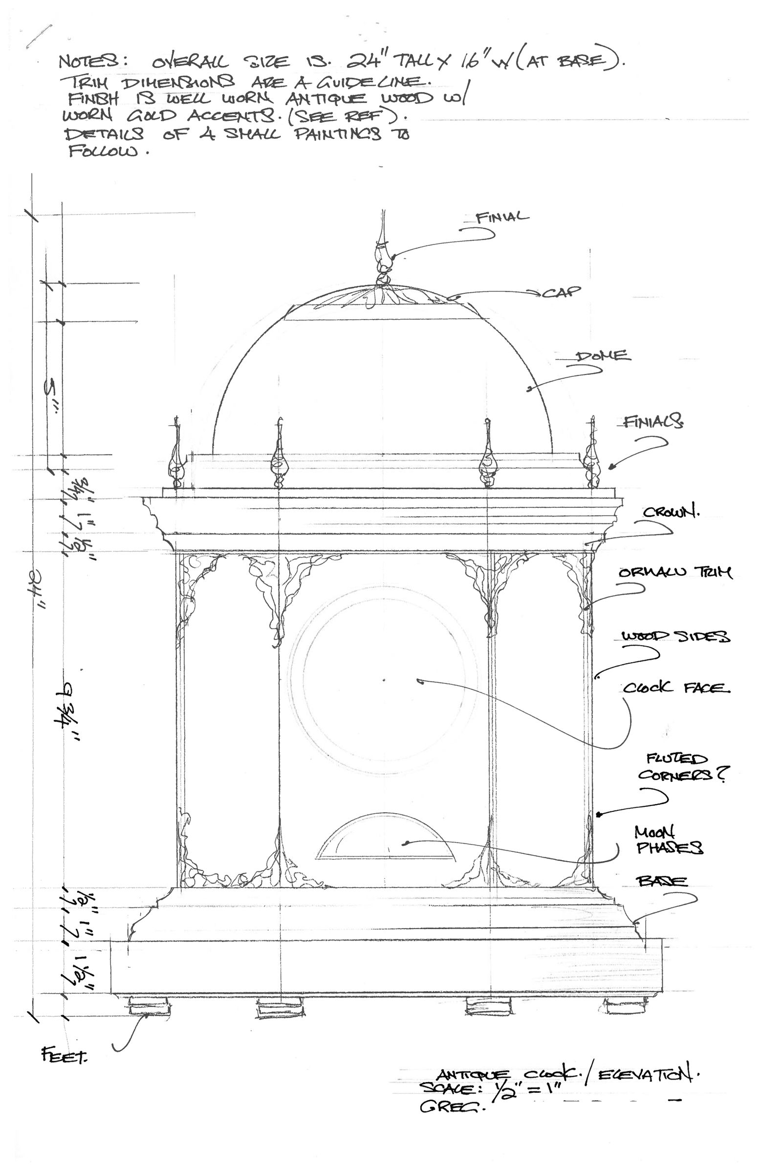 Make a Nice Old Clock From Scratch : 9 Steps (with Pictures ...
