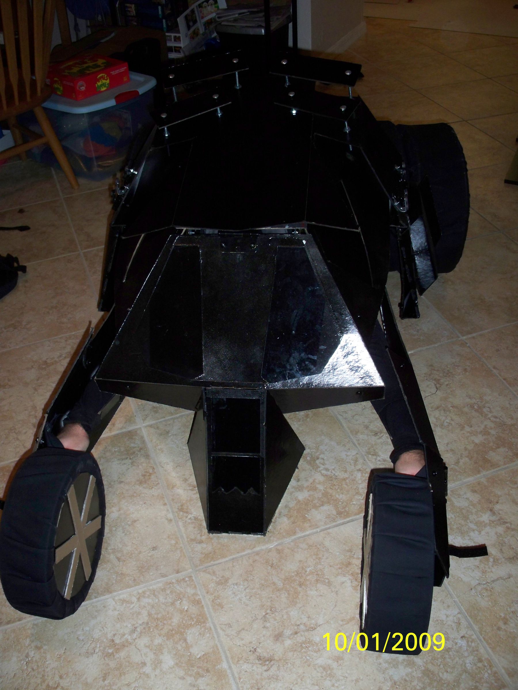 How to Make a Batmobile Transformer Costume : 8 Steps - Instructables