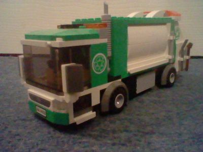 Lego City Dumpster Truck. - Instructables