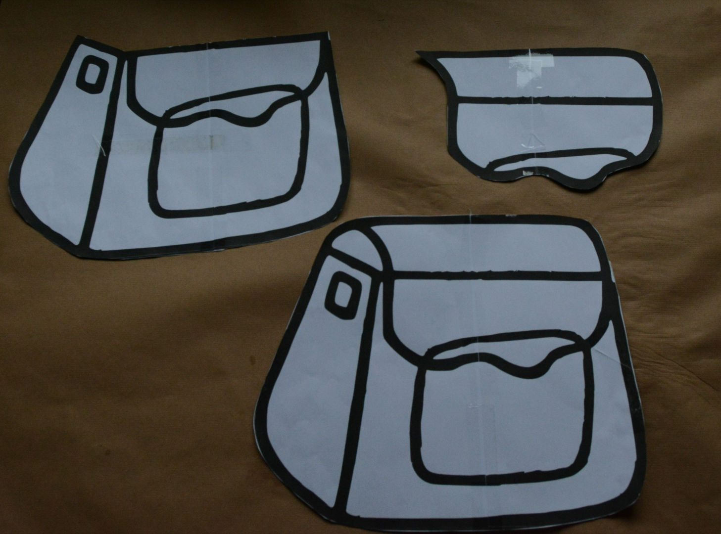 Faux Leather Cartoon Messenger Bag : 7 Steps (with Pictures ...