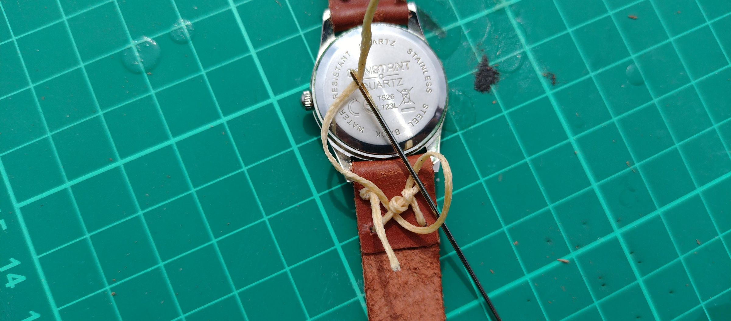 Easy Leather Watch-Strap : 12 Steps (with Pictures) - Instructables