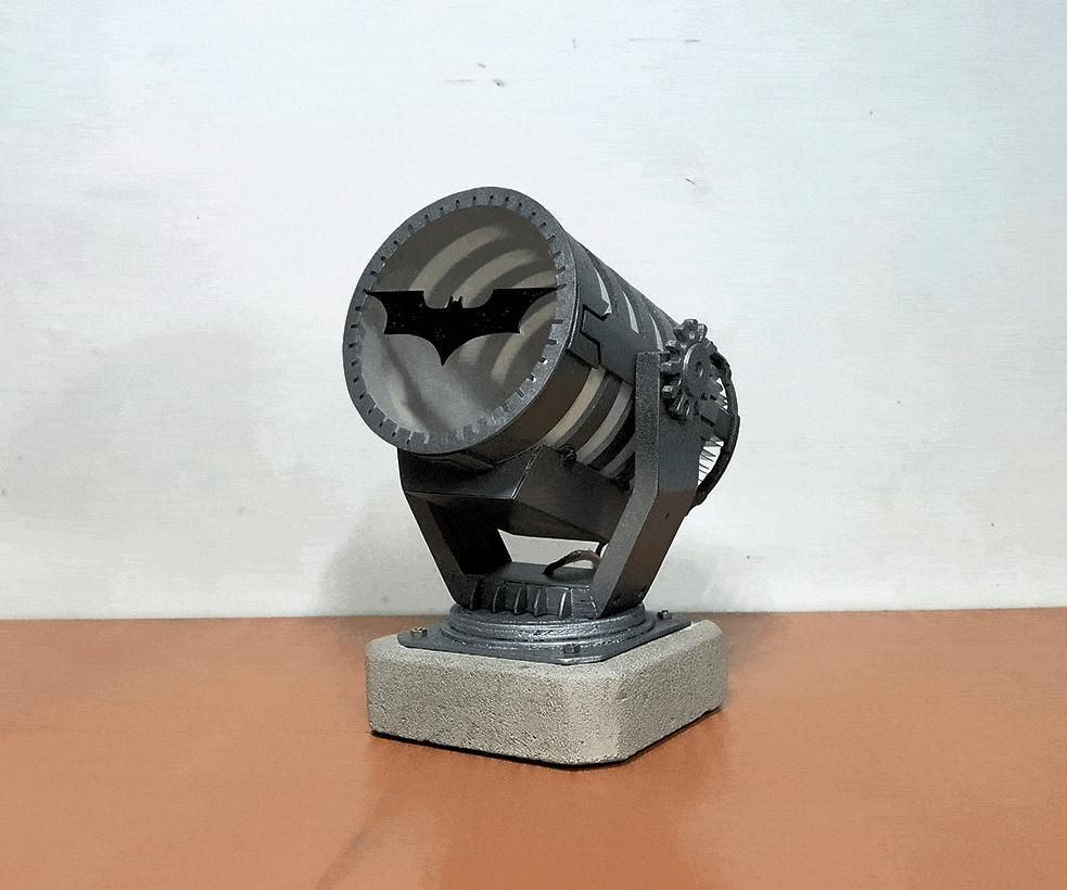 Bat Signal Night Lamp : 27 Steps (with Pictures) - Instructables