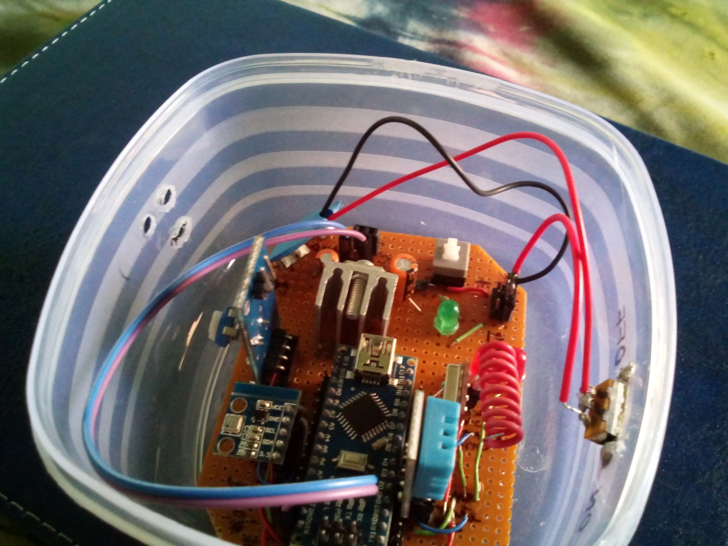 WIRELESS AUTOMATED WEATHER STATION USING ARDUINO : 8 Steps (with ...