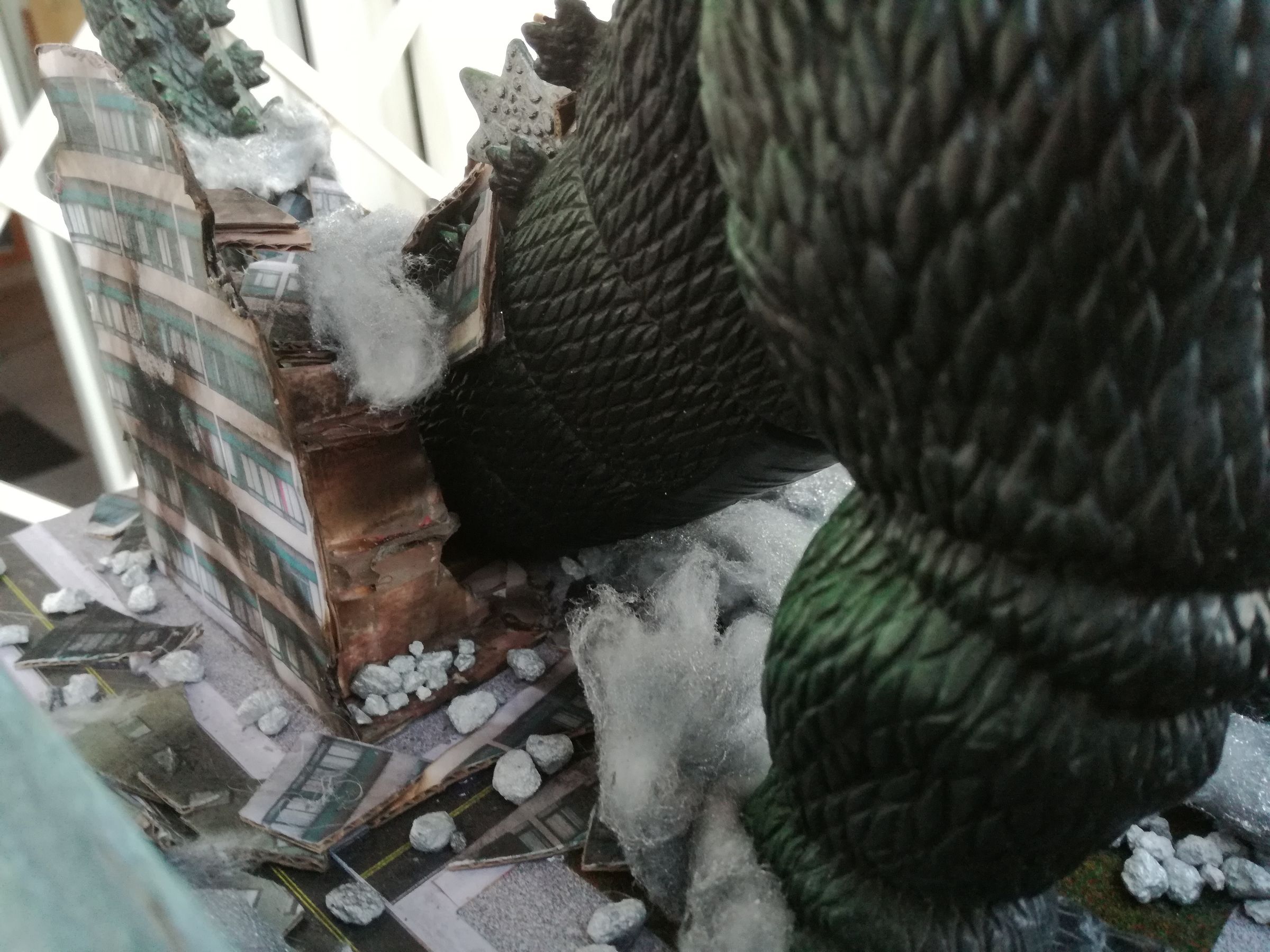 Cardboard Godzilla Diorama and Google Street View : 4 Steps - Instructables