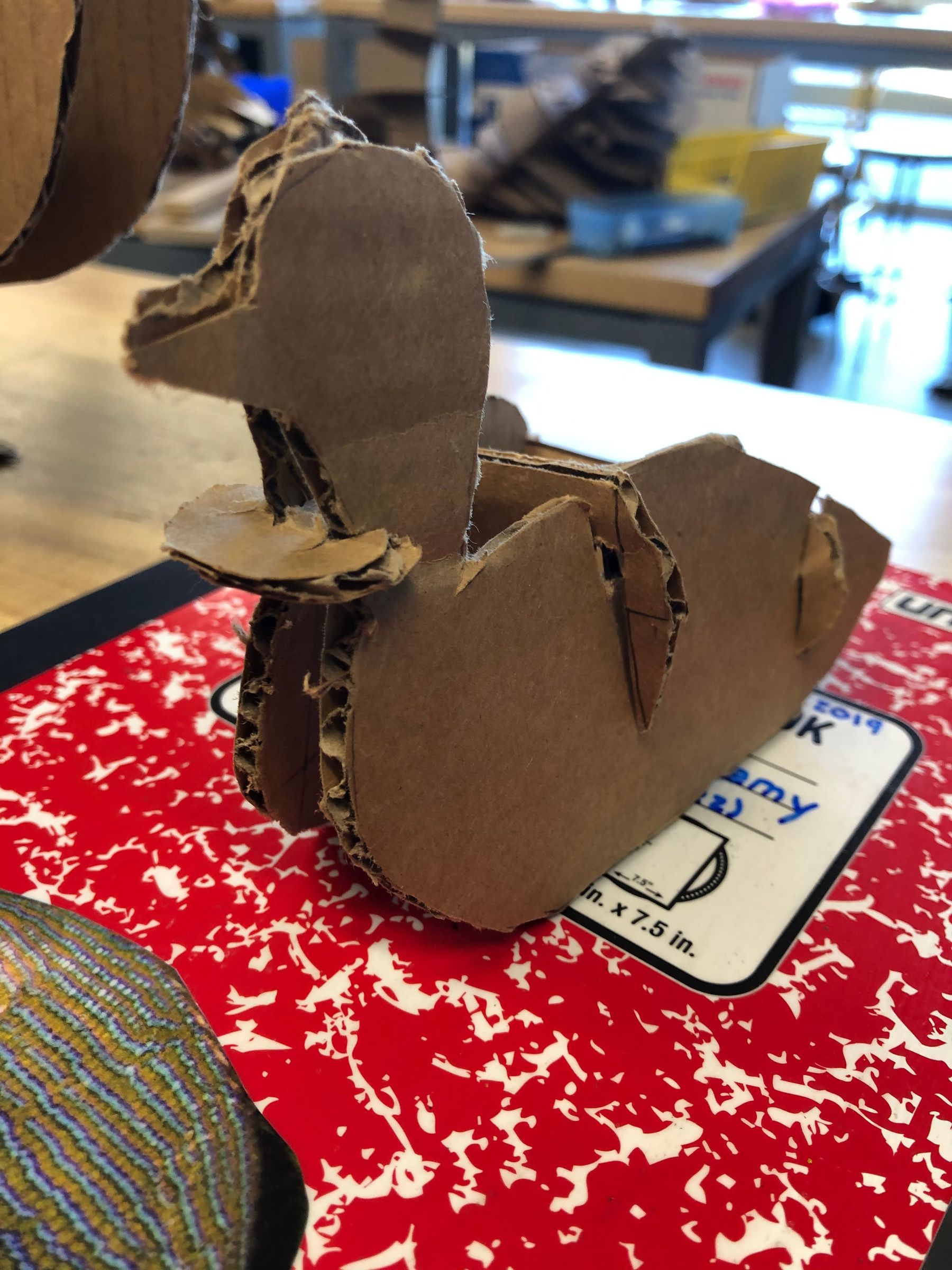Corrugated Cardboard Duck : 4 Steps - Instructables