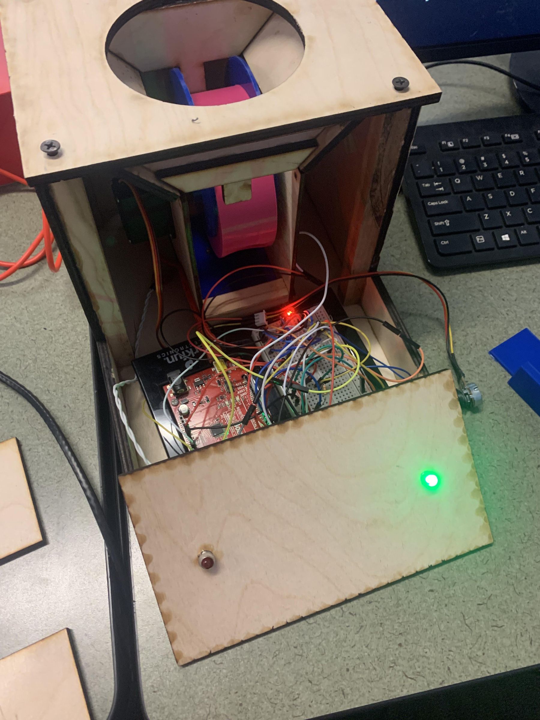 Secret Knock Gumball Machine (Revised) : 9 Steps - Instructables