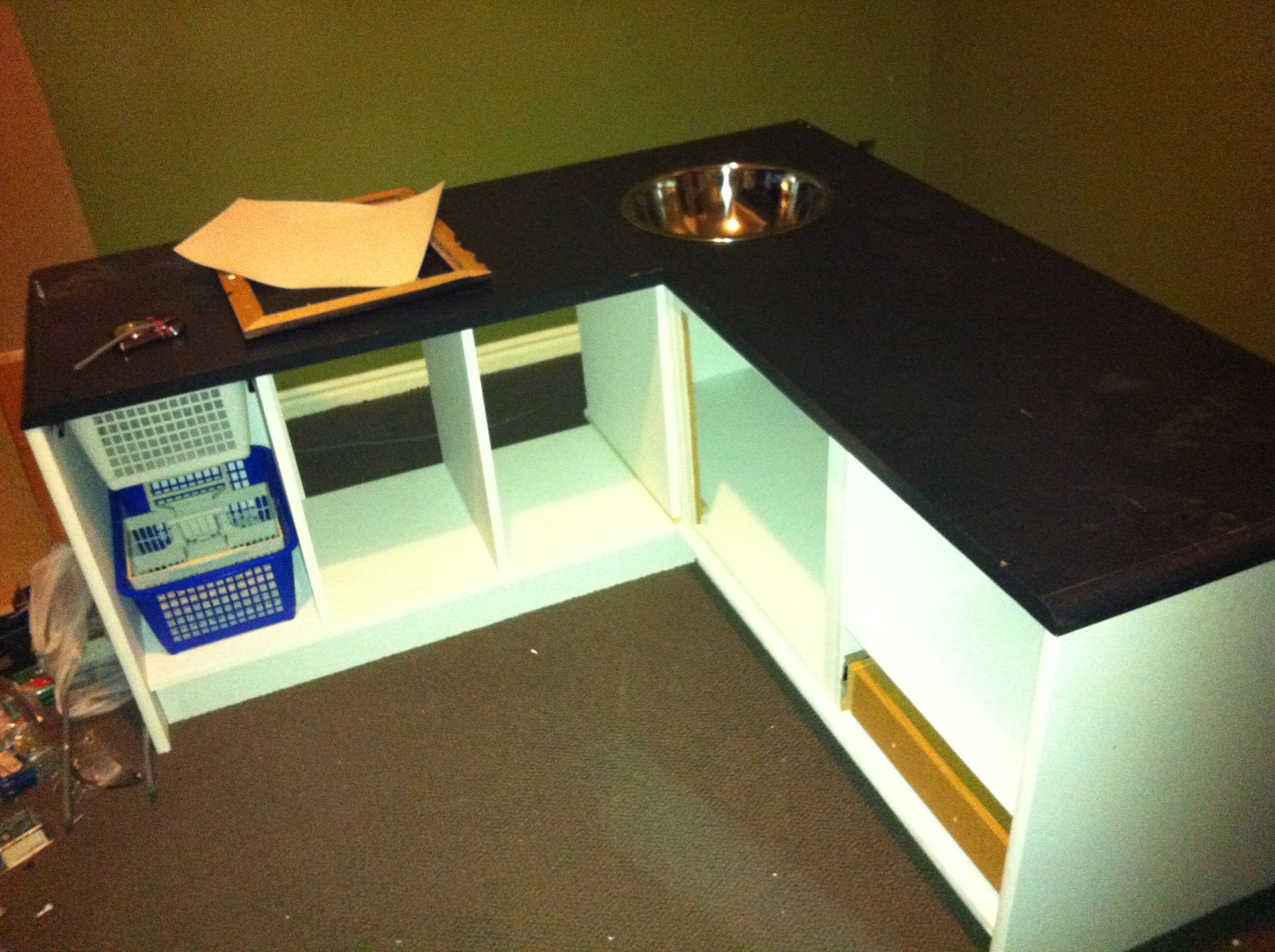 Handmade Kids Wood Kitchen for Under $100 : 11 Steps (with Pictures ...