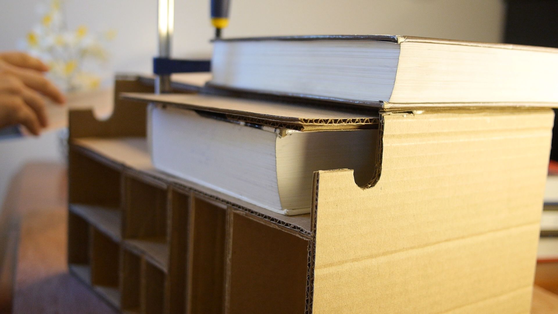 Cardboard Kitchen Cupboard Organizer : 14 Steps (with Pictures ...