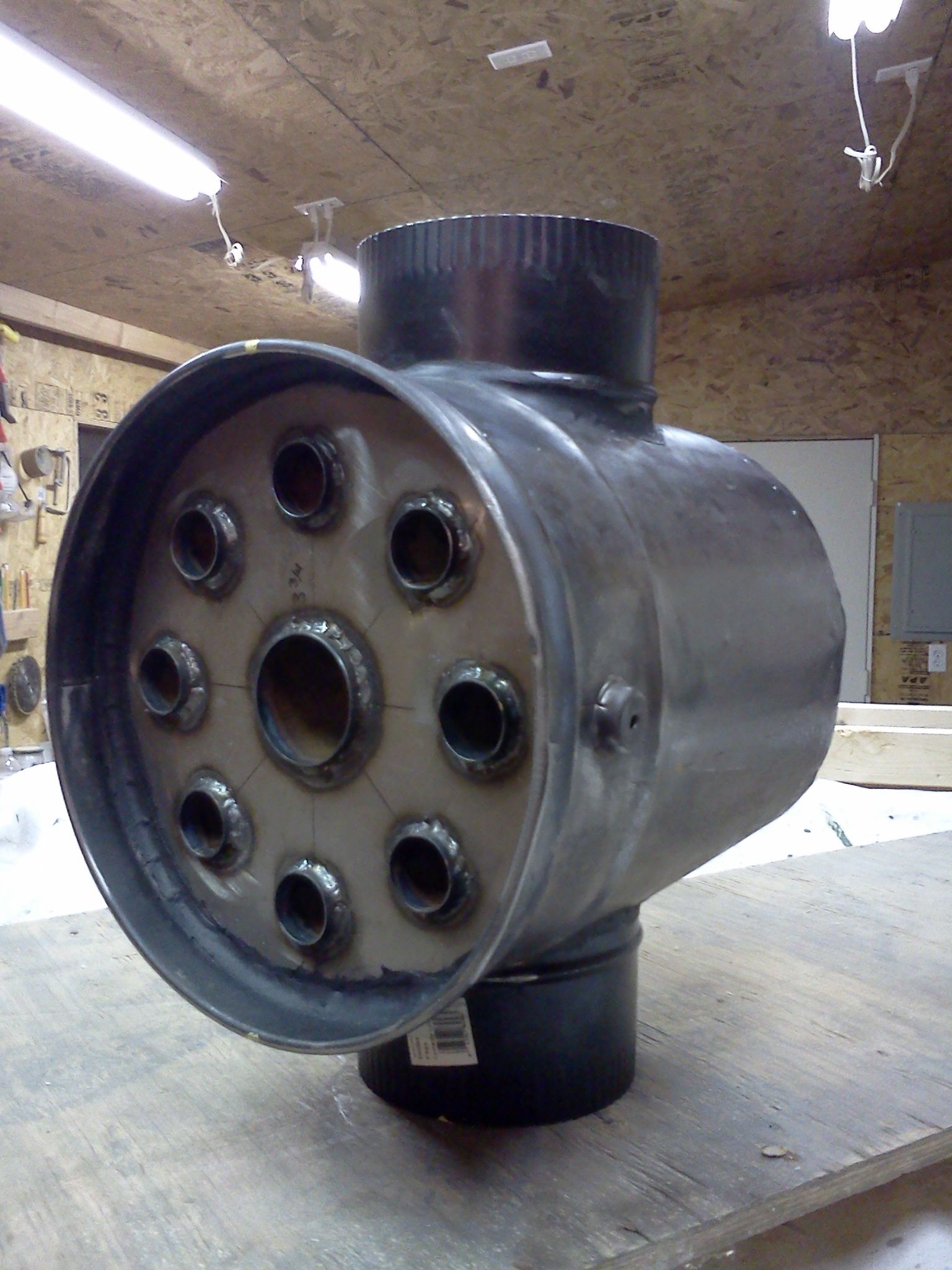 Woodstove Heat Exchanger : 11 Steps (with Pictures) - Instructables