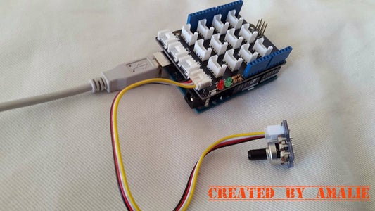 Count And Measure Objects Using Arduino And Potentiometer Or A