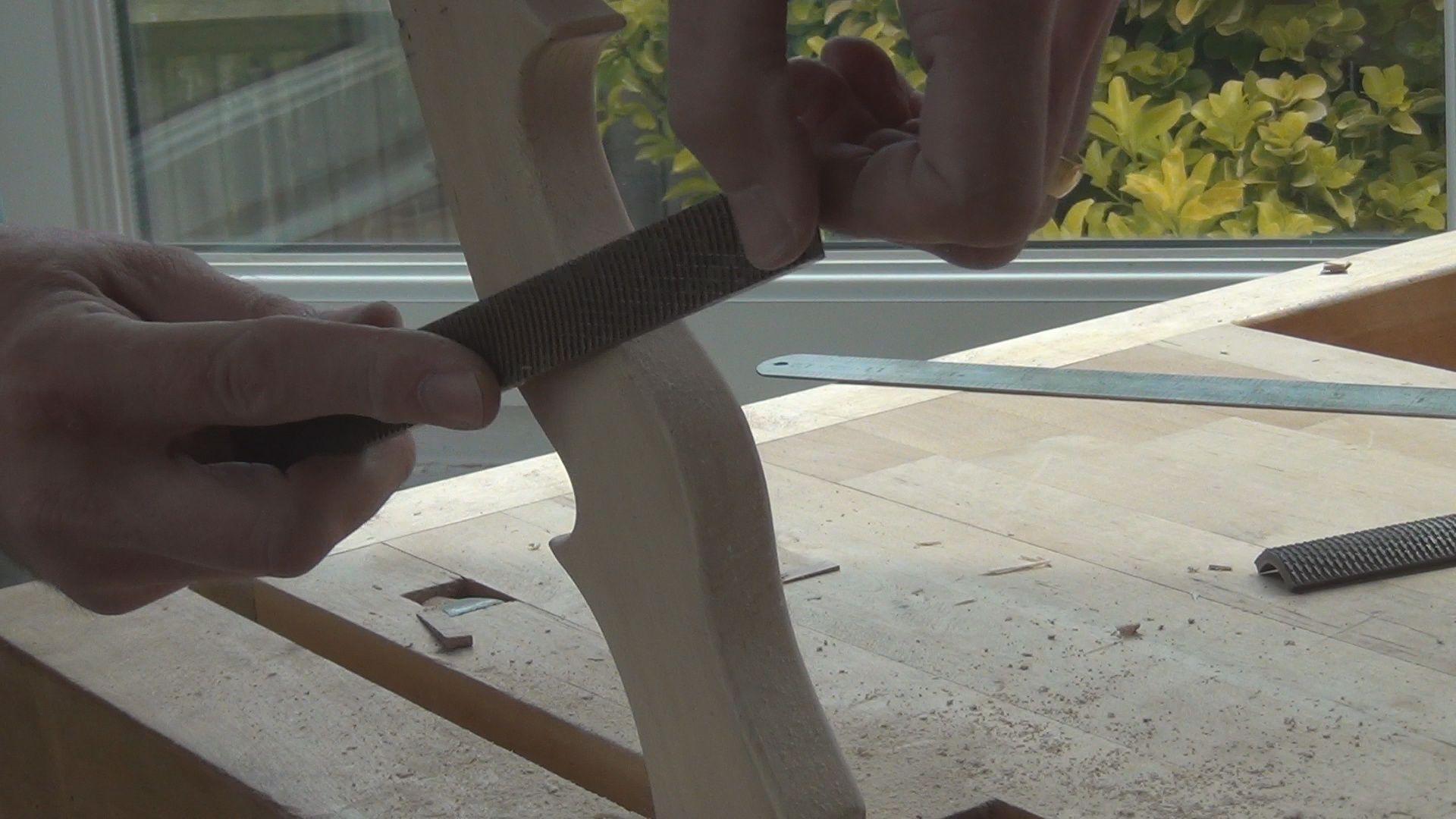 Make a Bow Saw (aka Frame, Turning) : 8 Steps (with Pictures ...