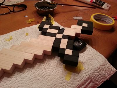 MineCraft Sword (wood) : 7 Steps (with Pictures) - Instructables