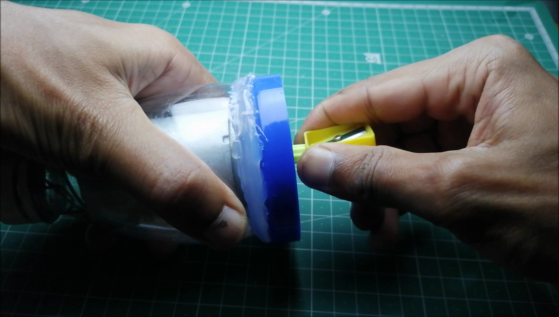 How to Make Automatic Pencil Sharpener Using Recycled Materials : 5 ...