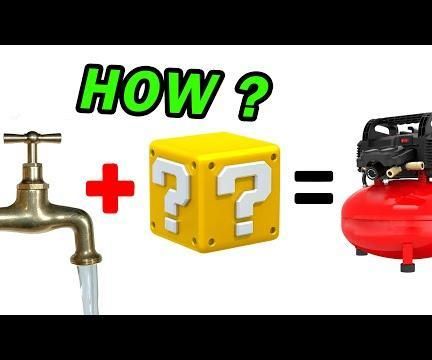 Compressed Air From Water Tap : 3 Steps - Instructables