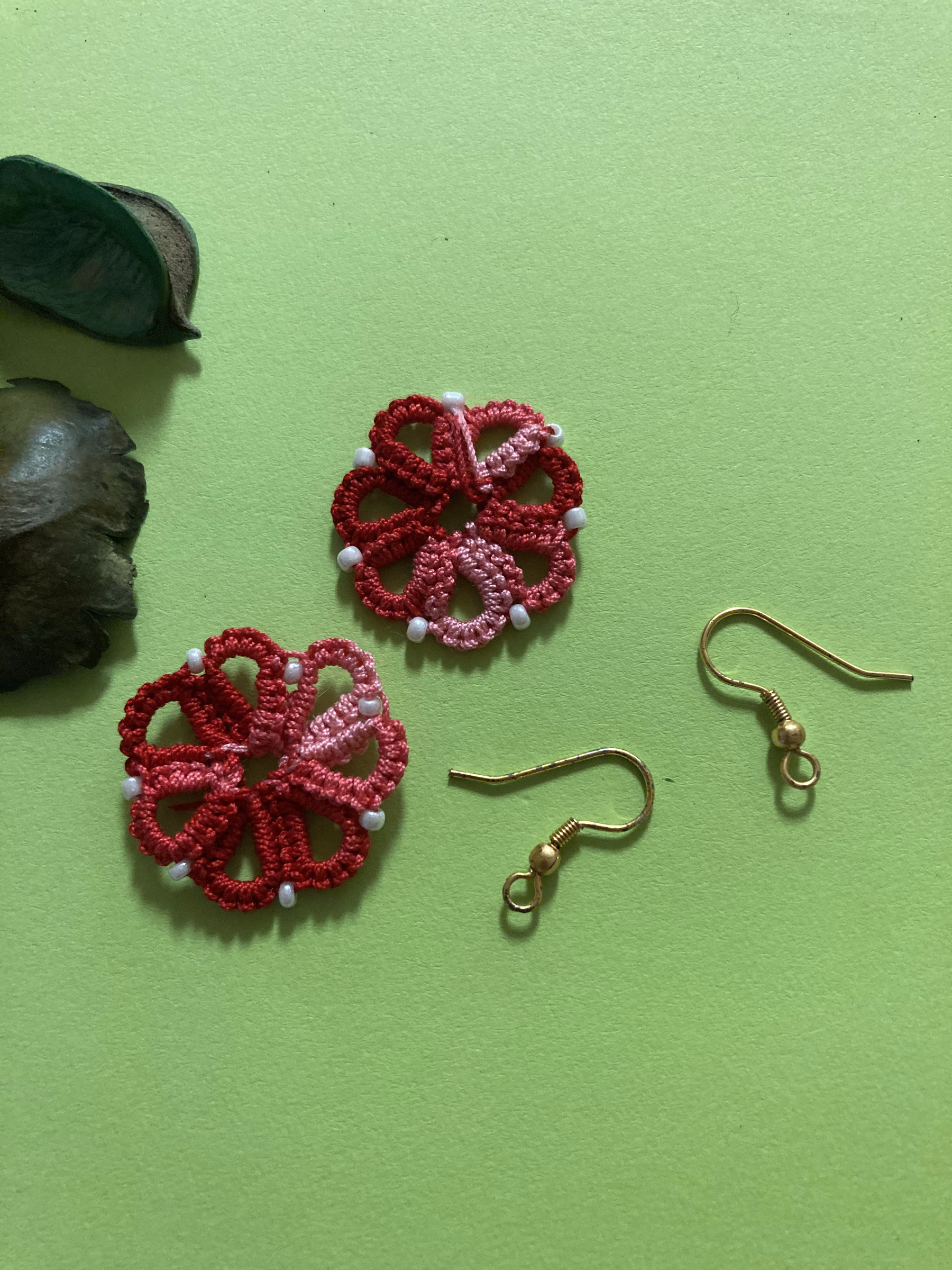 Tatted Earrings : 3 Steps (with Pictures) - Instructables