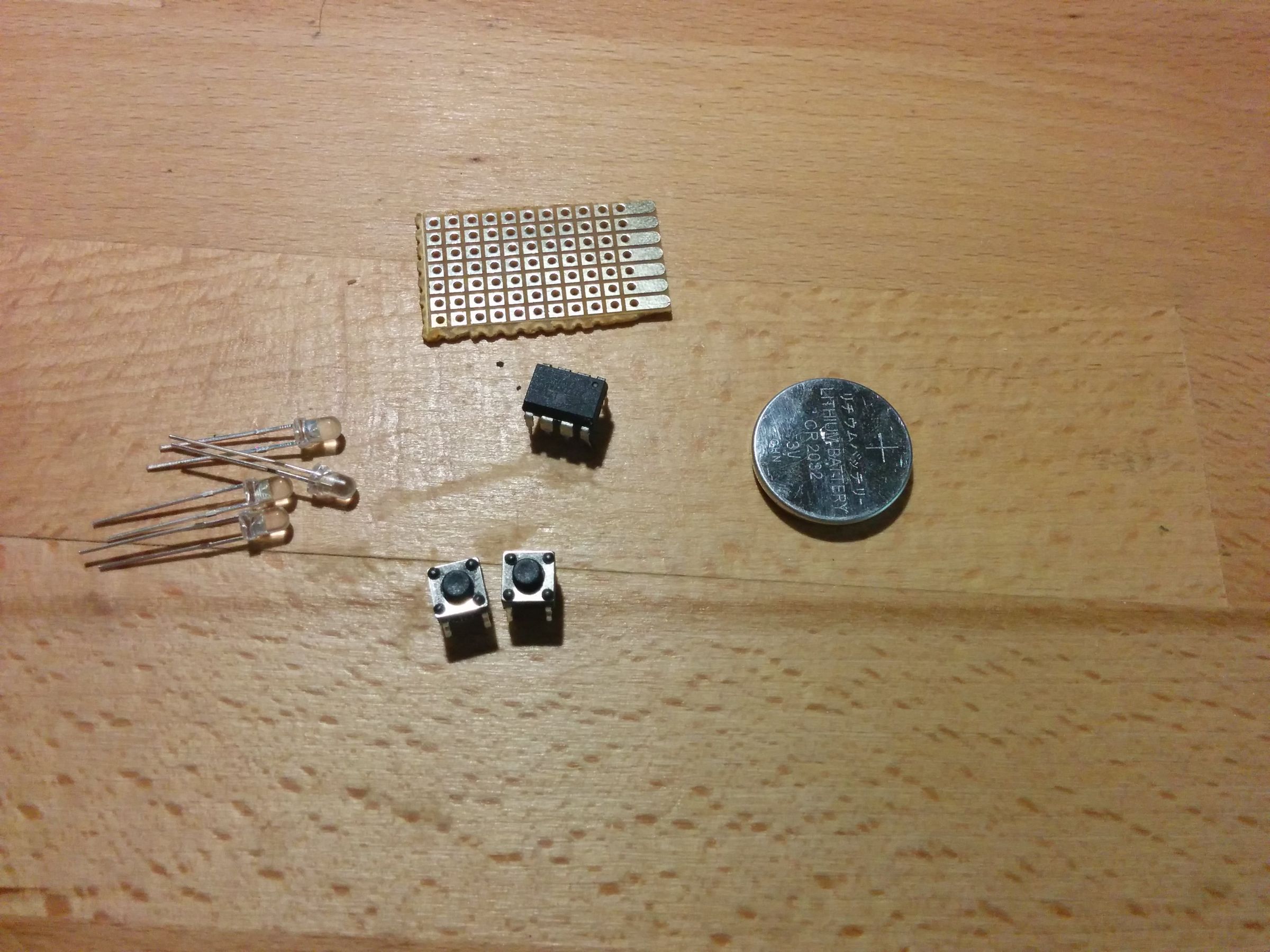 Binary Counter/Dice : 3 Steps - Instructables