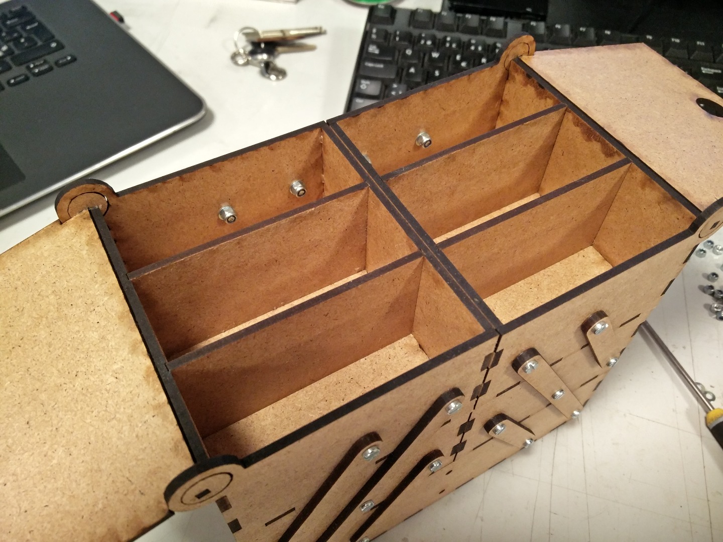 Laser Cut Pivoting Box : 10 Steps (with Pictures) - Instructables