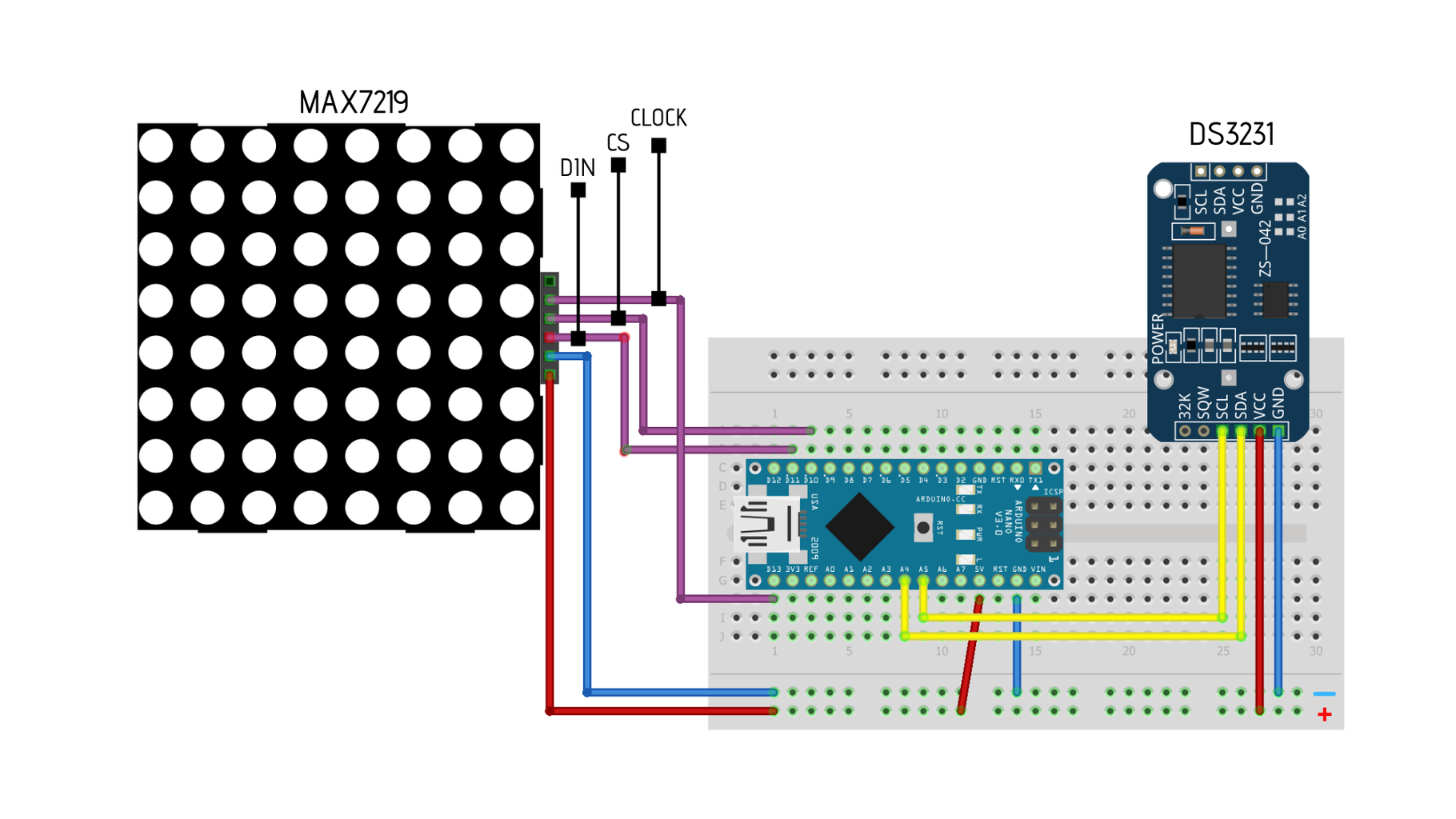 Arduino Matrix Clock : 6 Steps - Instructables Arduino Matrix Clock : 6 Steps - Instructables