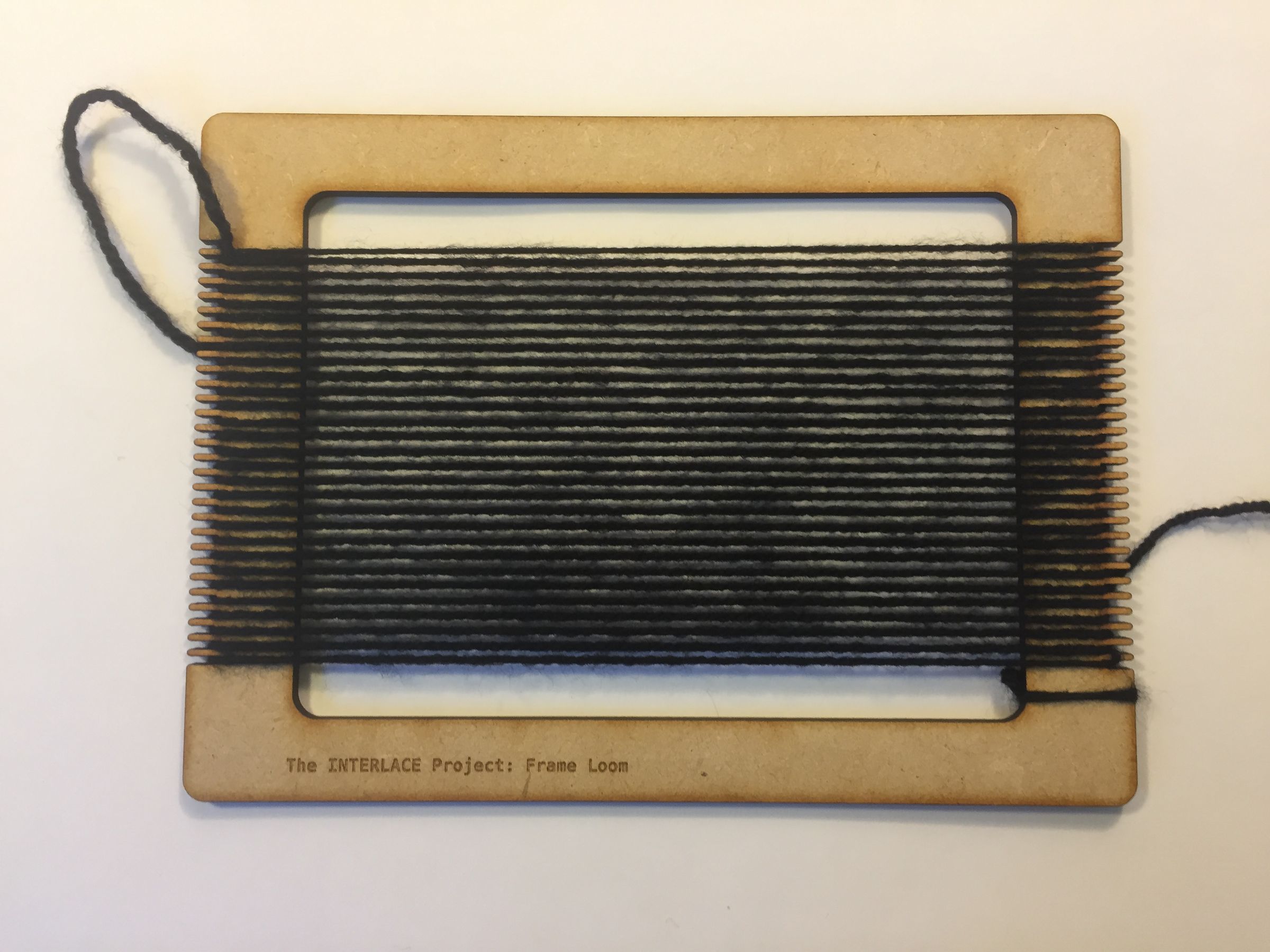 Laser Cut Mini Frame Loom Weaving : 24 Steps (with Pictures ...