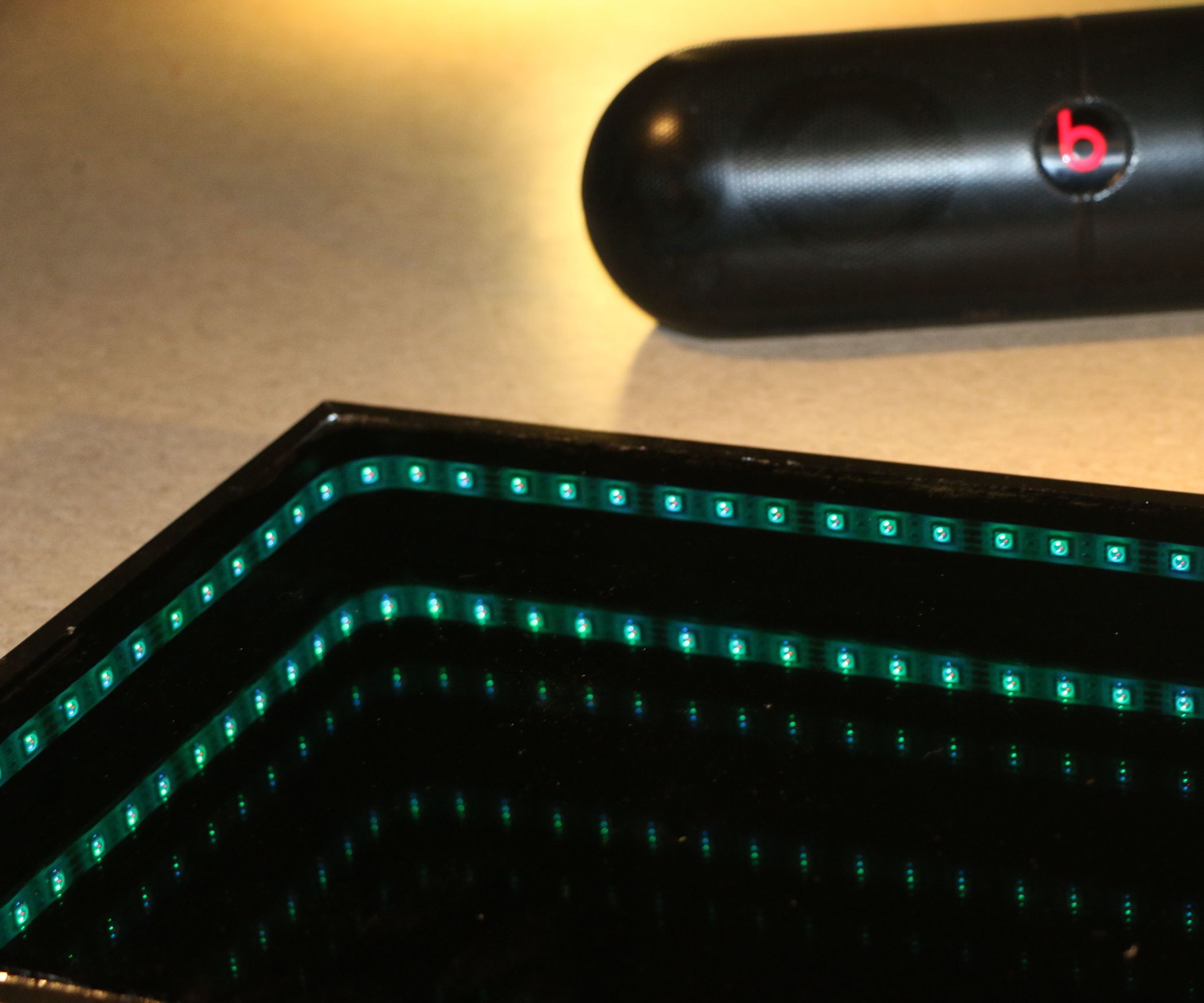 Music Reactive Infinite Mirror : 12 Steps (with Pictures) - Instructables