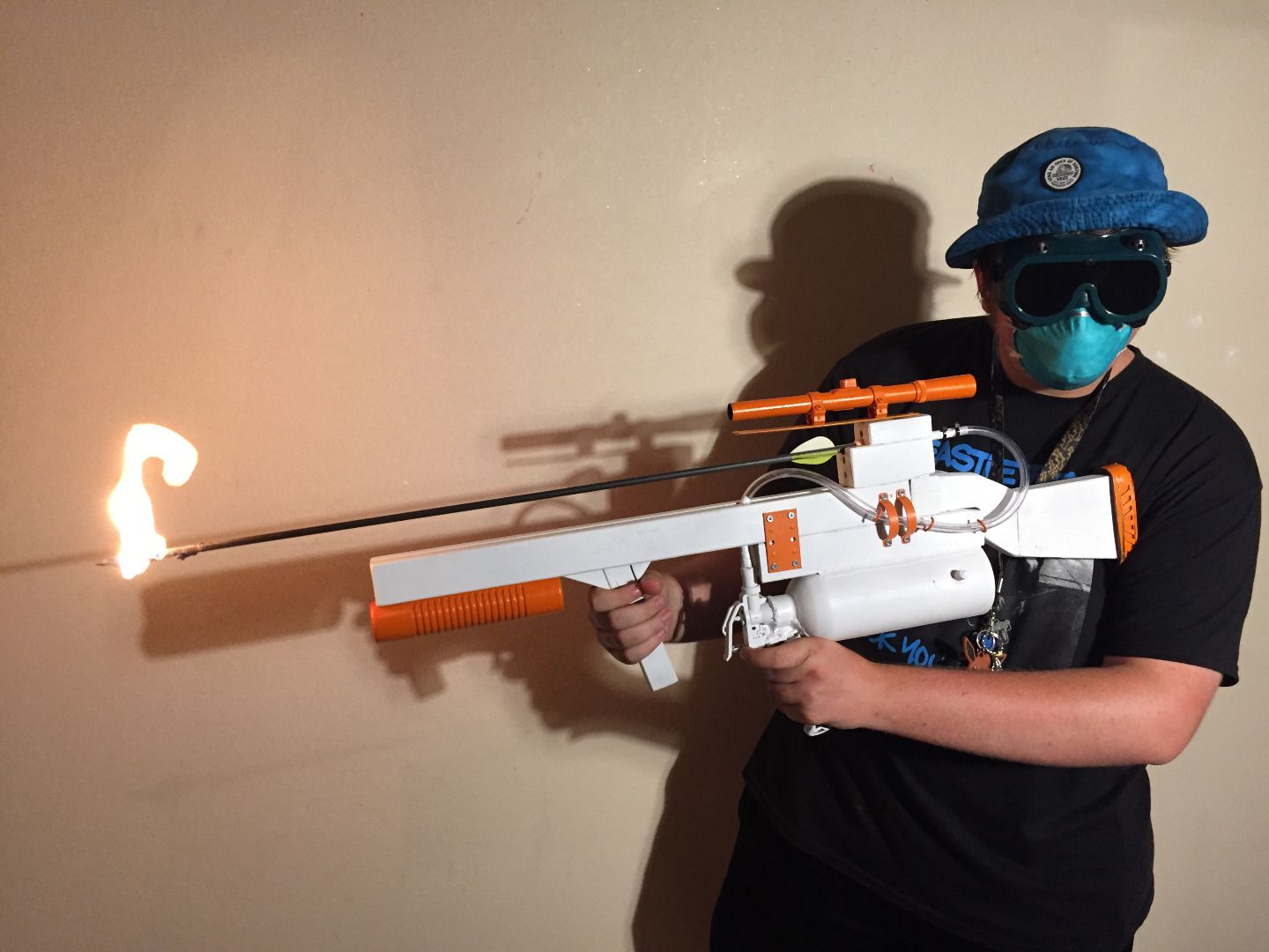 Pneumatic Arrow Gun, PAG-1 : 11 Steps - Instructables