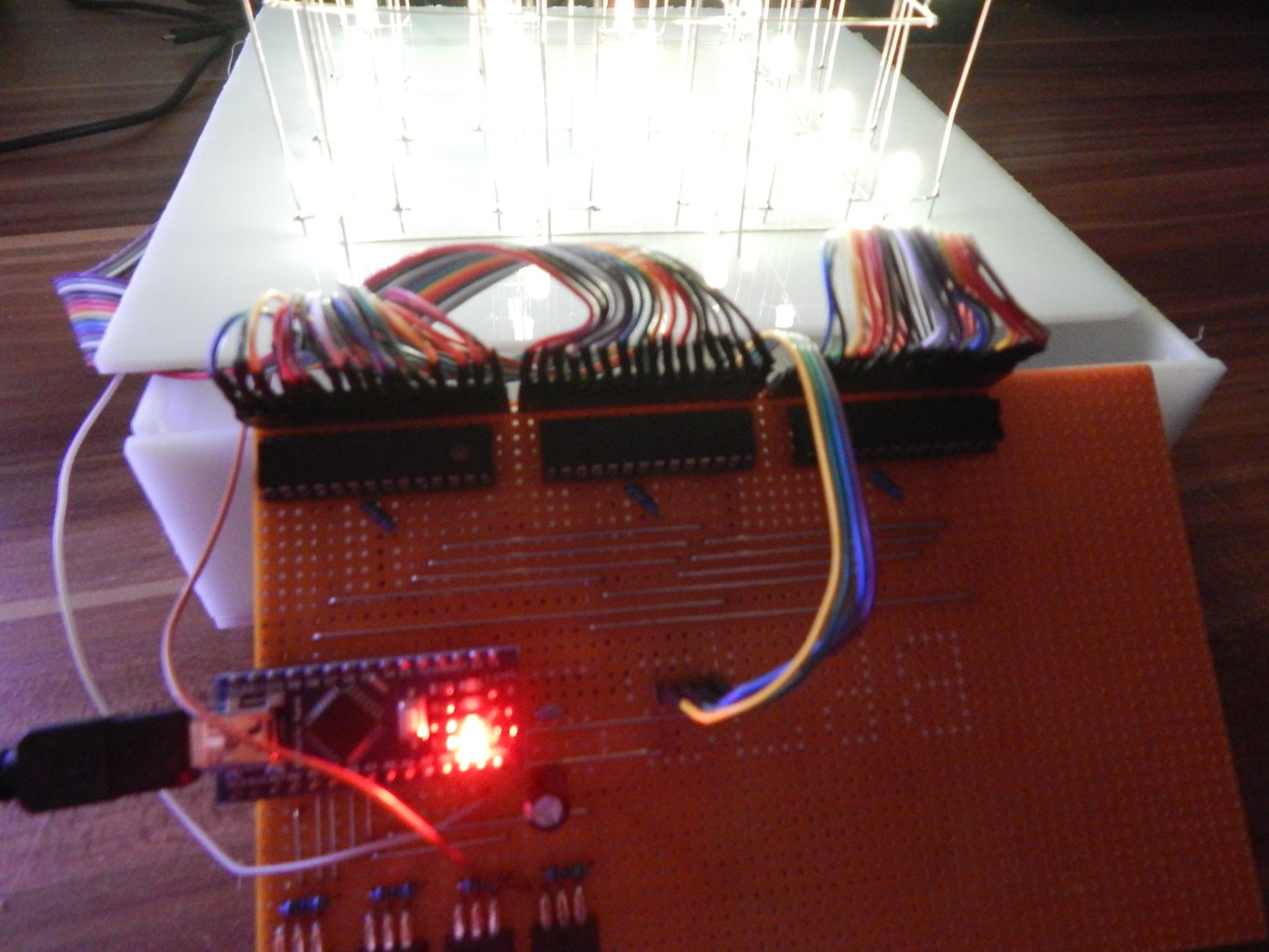 Build Your Own 4x4x4 RGB LED Cube : 9 Steps (with Pictures) - Instructables Build Your Own 4x4x4 RGB LED Cube : 9 Steps (with Pictures) - Instructables