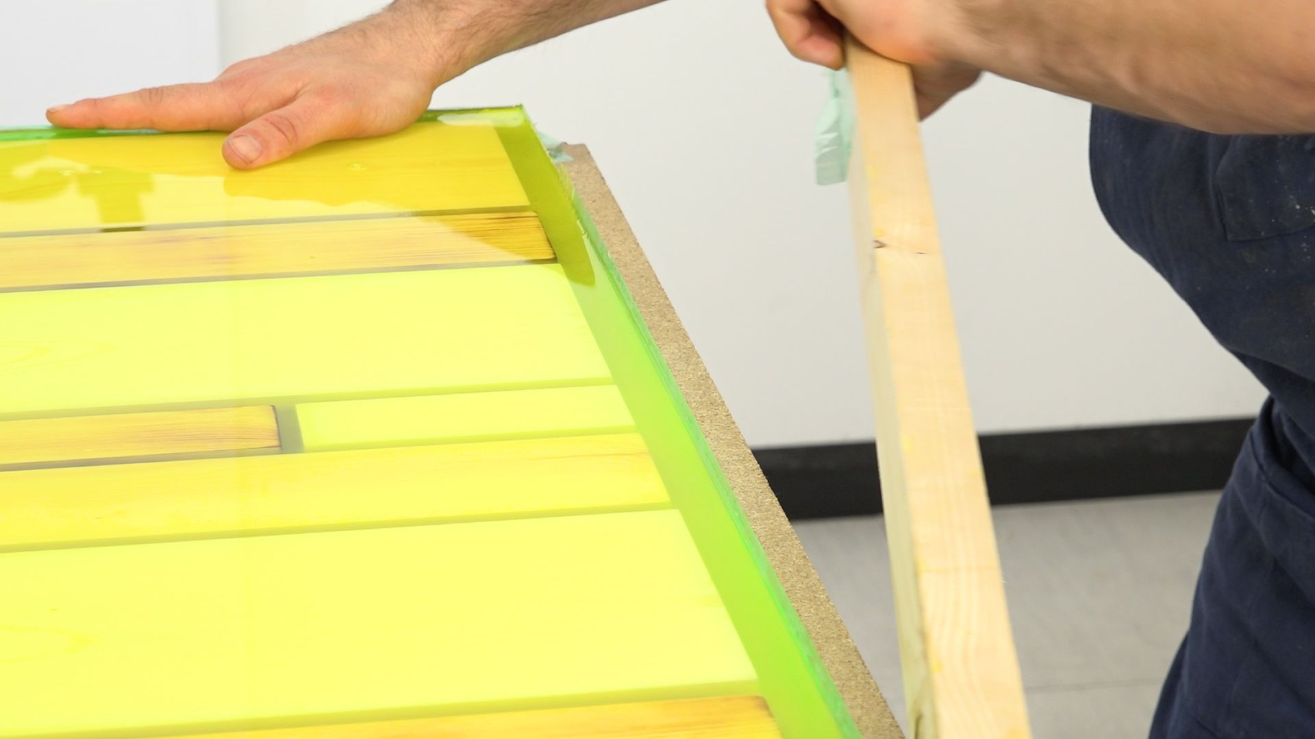 DIY RESIN PLANK TABLE - How to Make Your Own Using GlassCast® 3 Clear ...