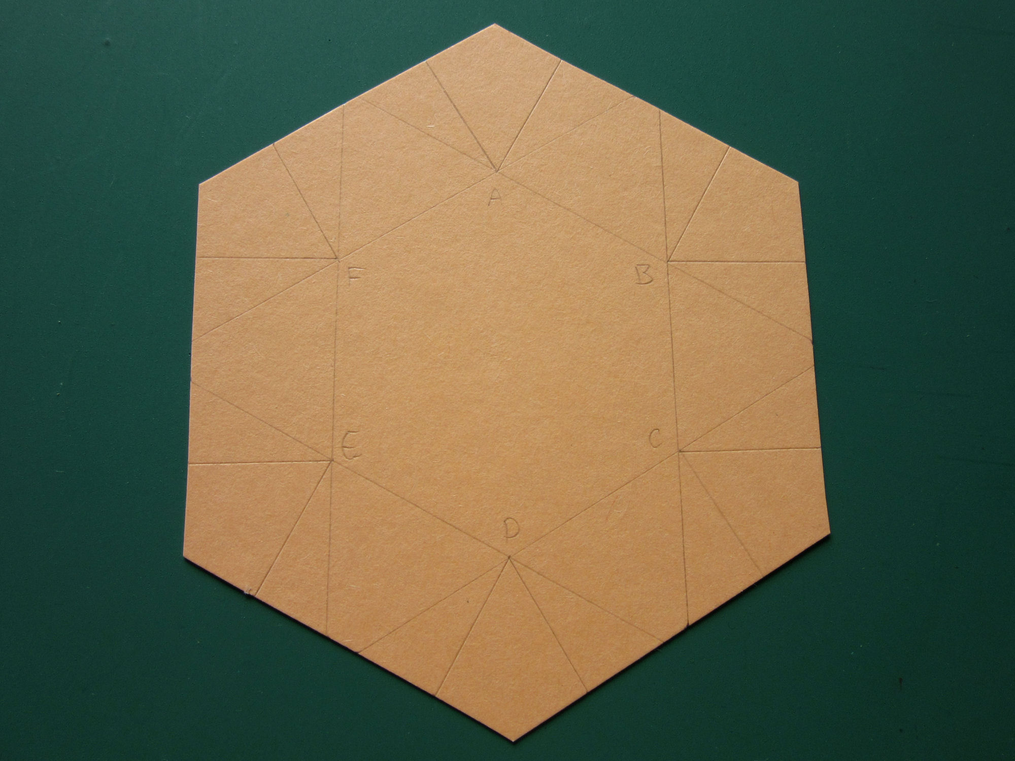 Hexagonal Cardboard Gift, Jewellery or Chocolate Box : 9 Steps (with ...