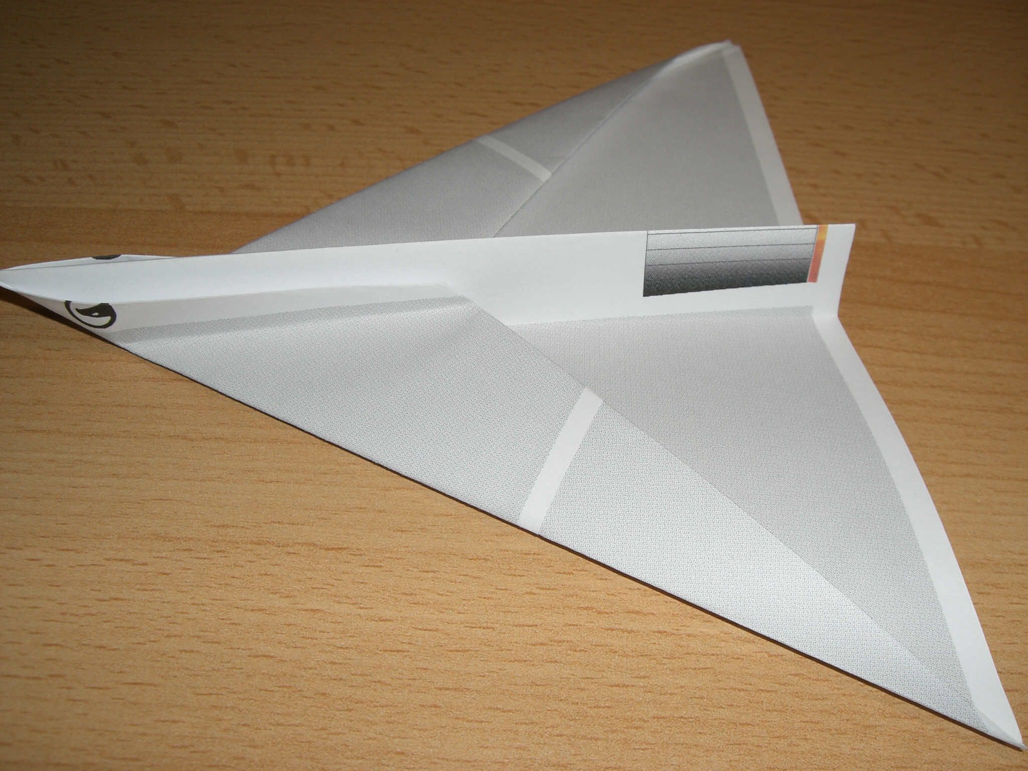 The Eagle Jet Paper Airplane "you Cannot Hide" ;-) : 8 Steps ...