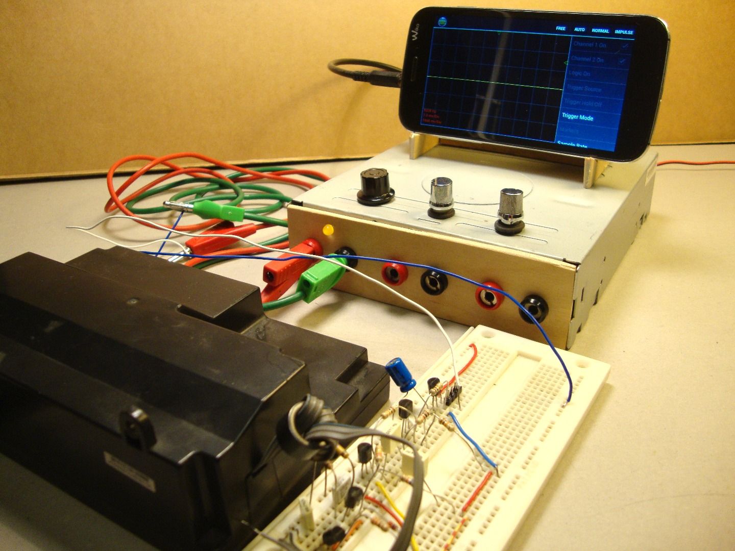 OscilloPhone: Use Your Smartphone As an Oscilloscope / Signal Generator ...