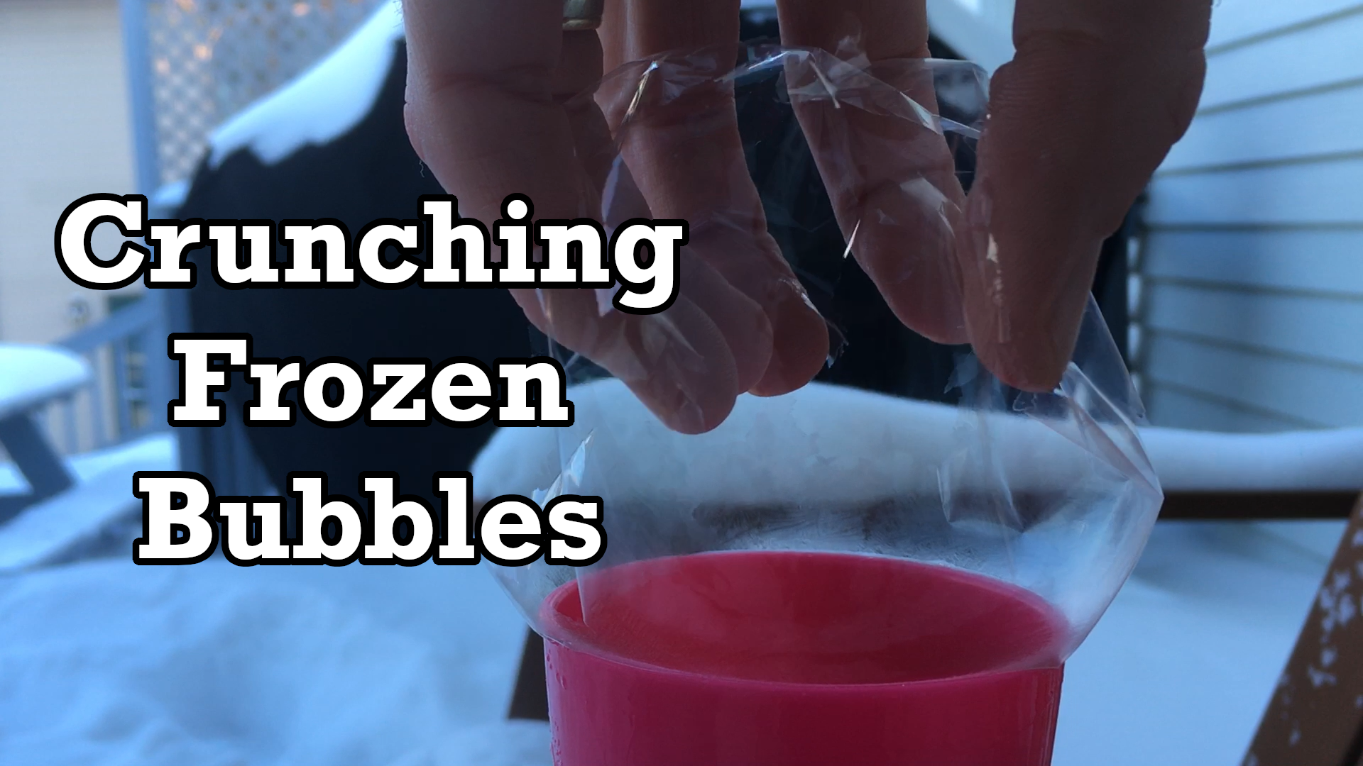 Freezing Weather Experiments : 6 Steps - Instructables