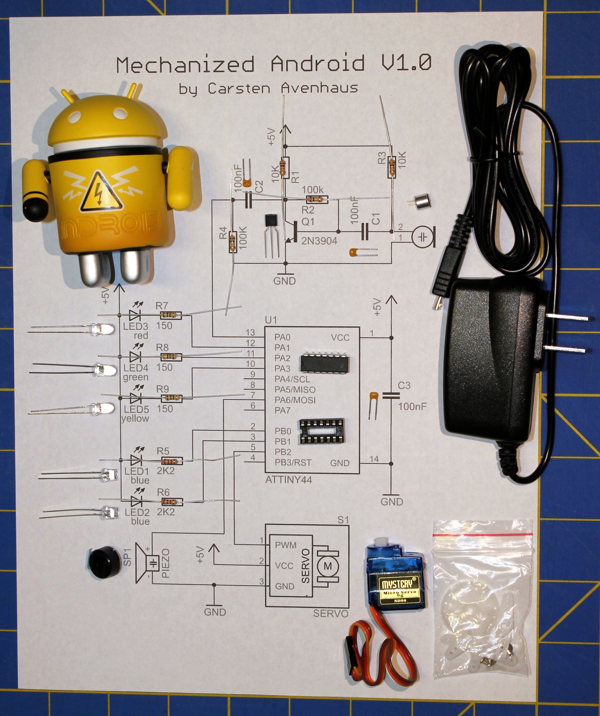 Mechanized Android Figure : 9 Steps (with Pictures) - Instructables