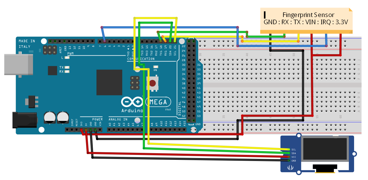 Fingerprint Smart Door Lock With OLED | Arduino : 7 Steps - Instructables