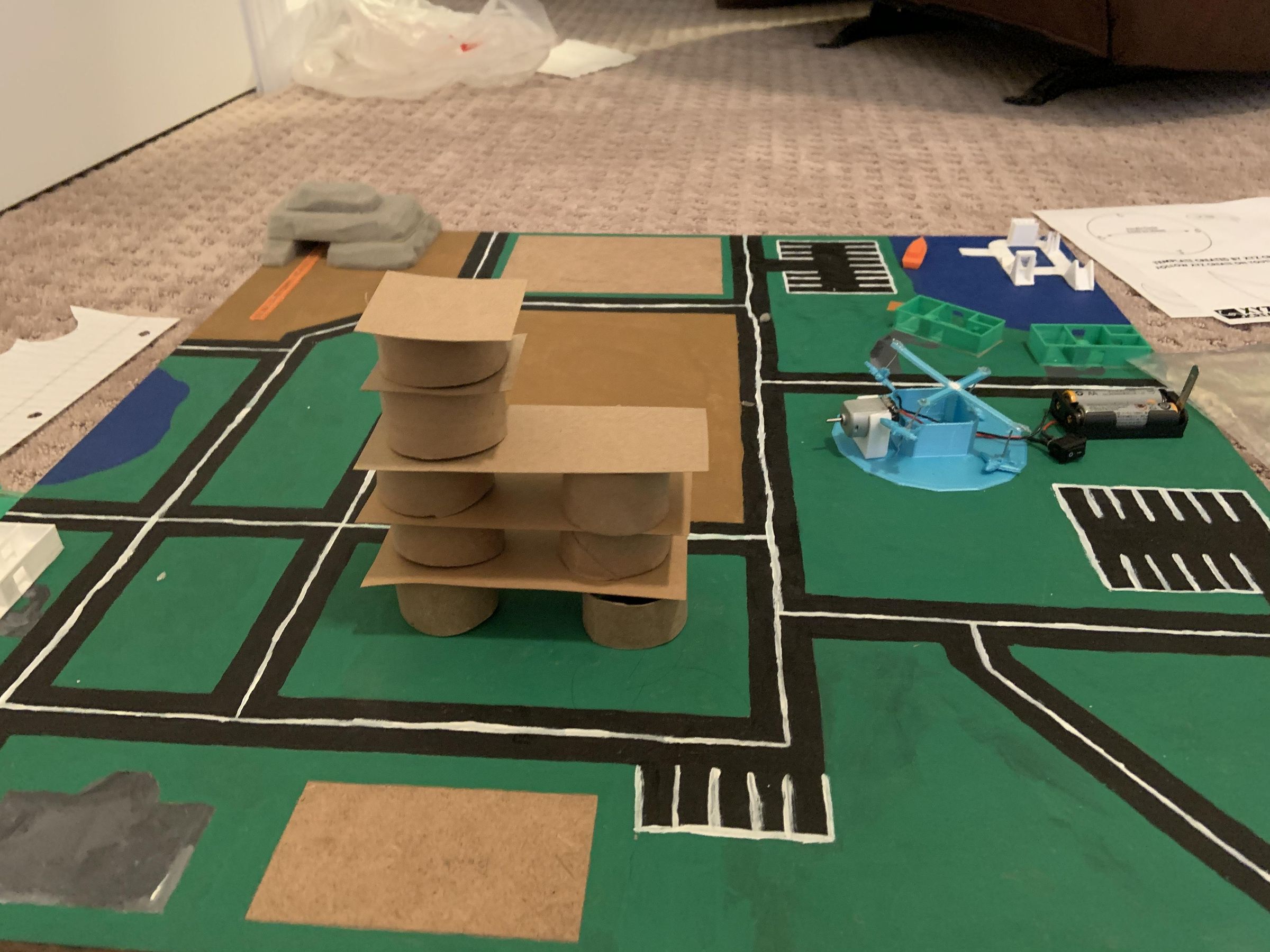 Toilet Paper Roll Skyscraper : 5 Steps - Instructables