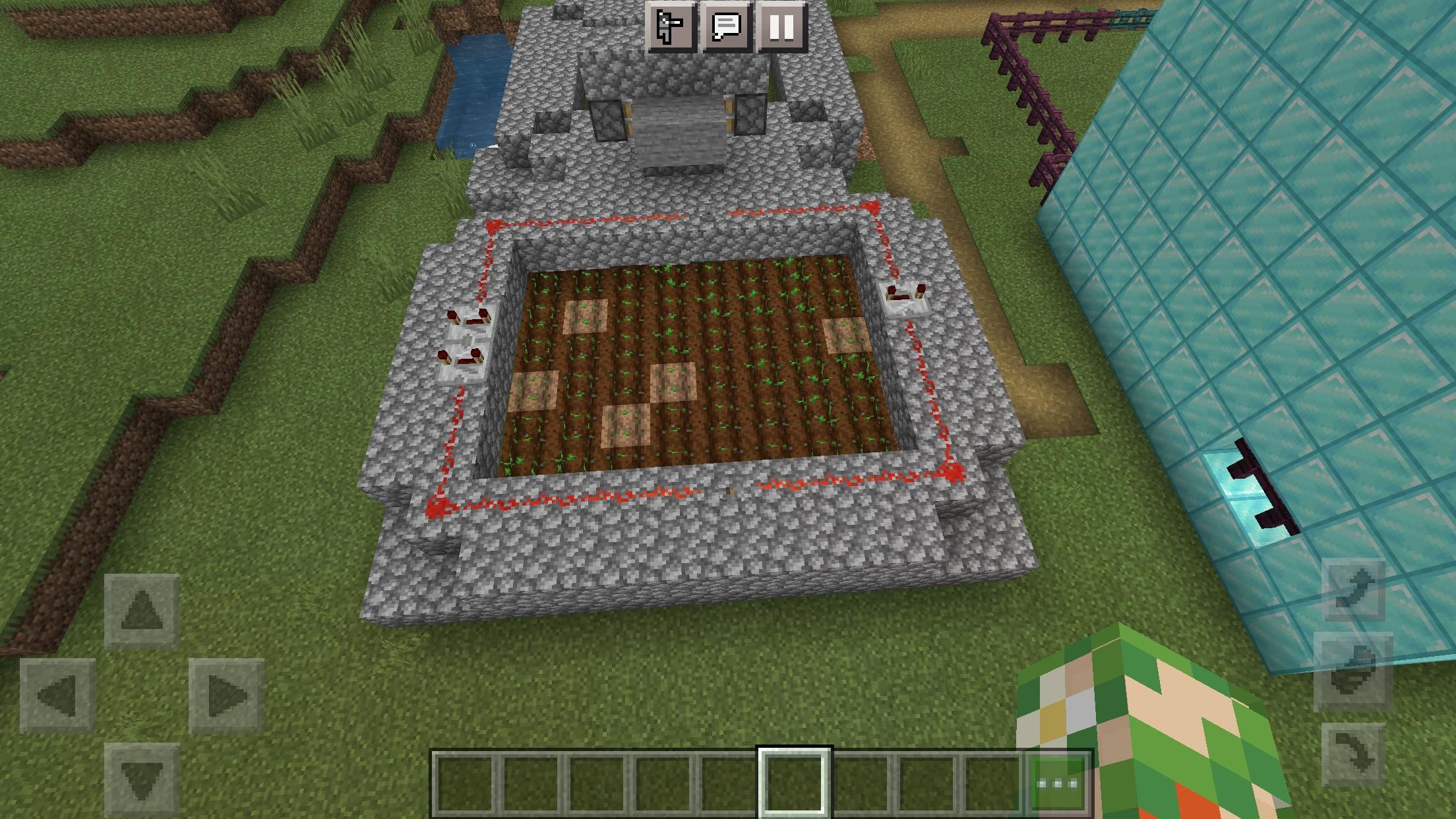 Minecraft Auto-harvest Wheat Farm : 14 Steps - Instructables