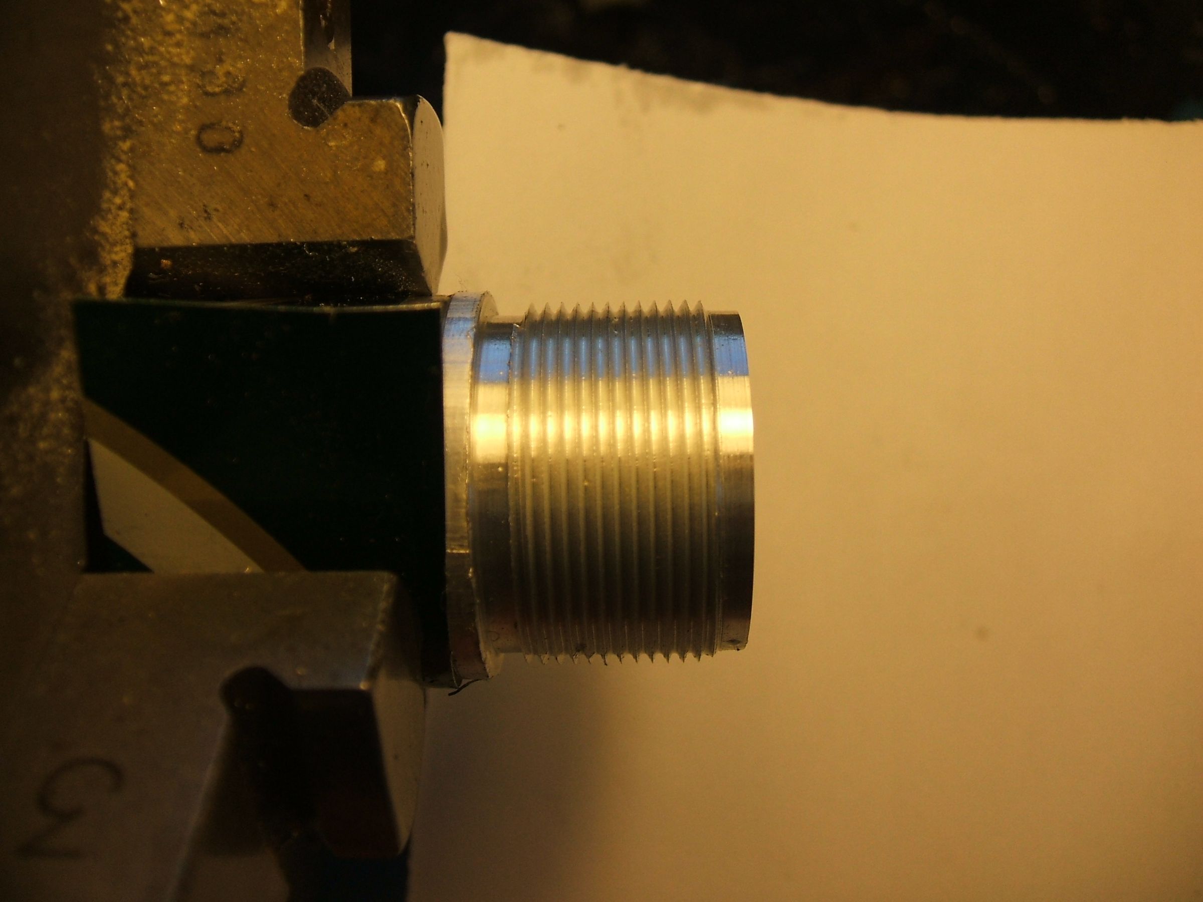 Thread Cutting - Internal and External on a Myford ML10 Lathe : 11 ...