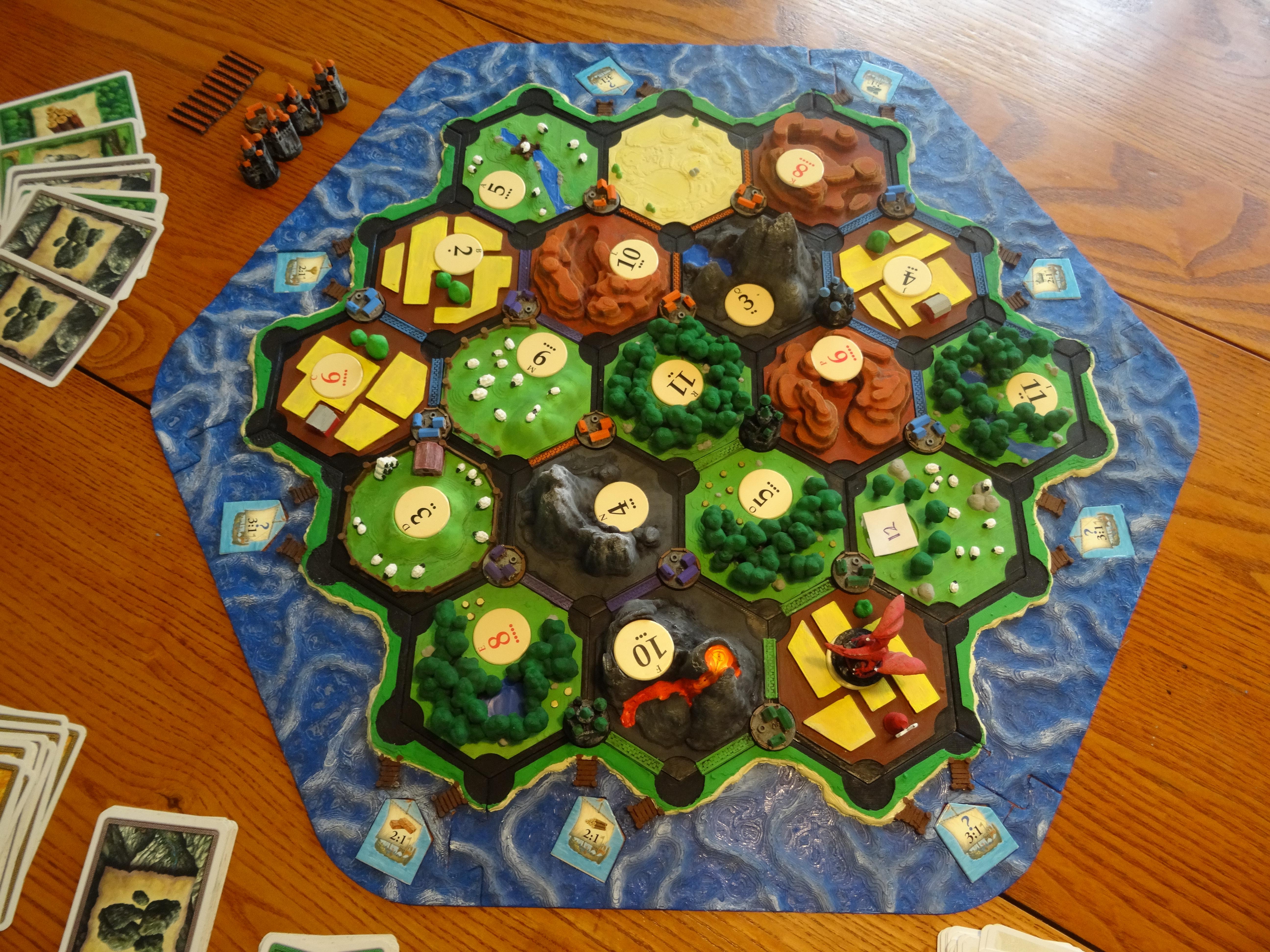3D Catan. Designed, 3D Printed and Painted. : 17 Steps (with Pictures ...