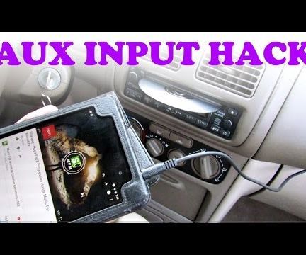 Auxiliary CD Stereo Input Hack : 6 Steps (with Pictures) - Instructables