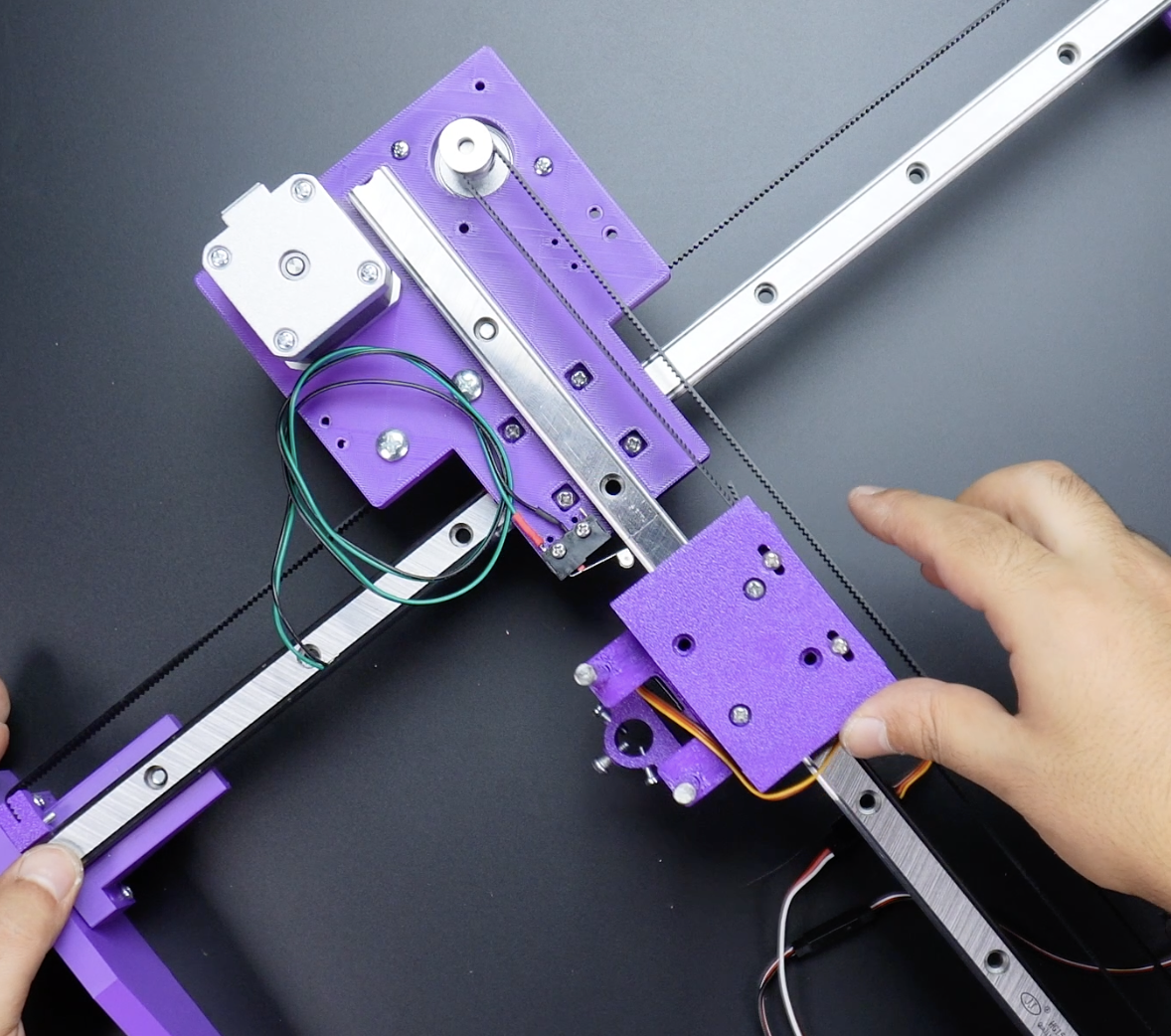 Build a Simple 3D Printed CNC Plotter Machine : 8 Steps (with Pictures ...