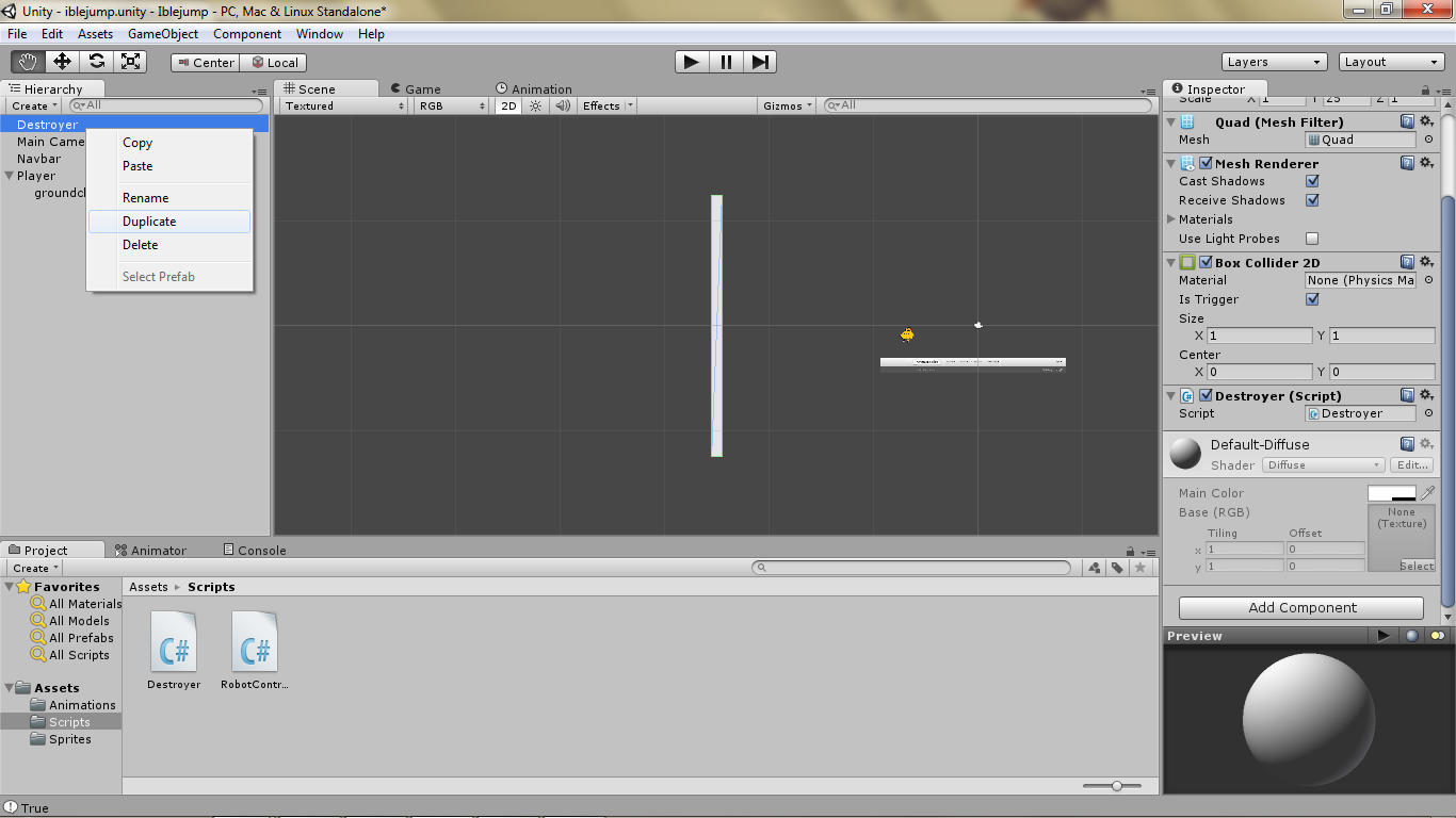 Make a 2D Video Game With Unity : 19 Steps (with Pictures) - Instructables