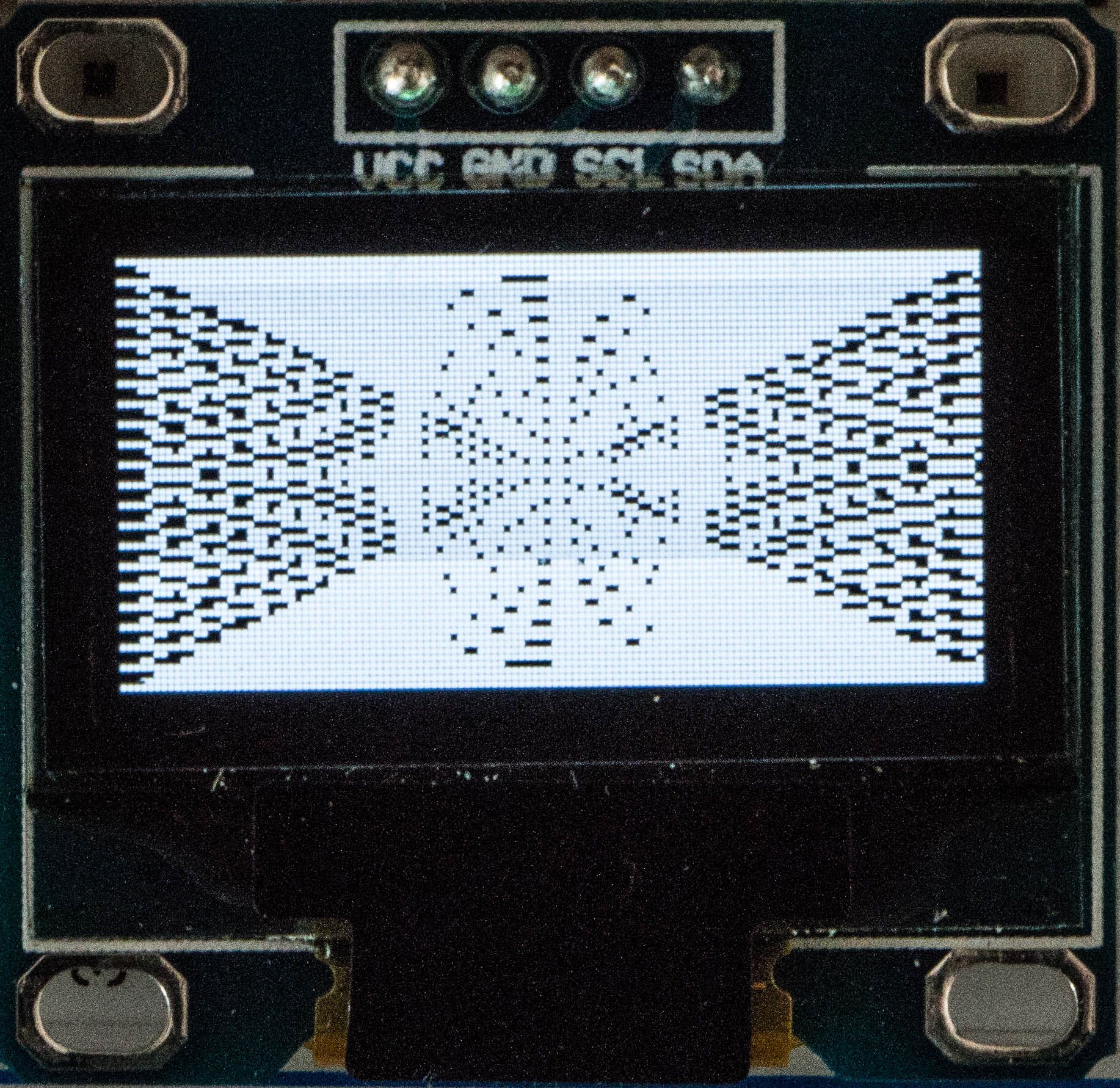 Graphics on a SSD1306 I2C OLED 128x64 Display With CircuitPython Using ...
