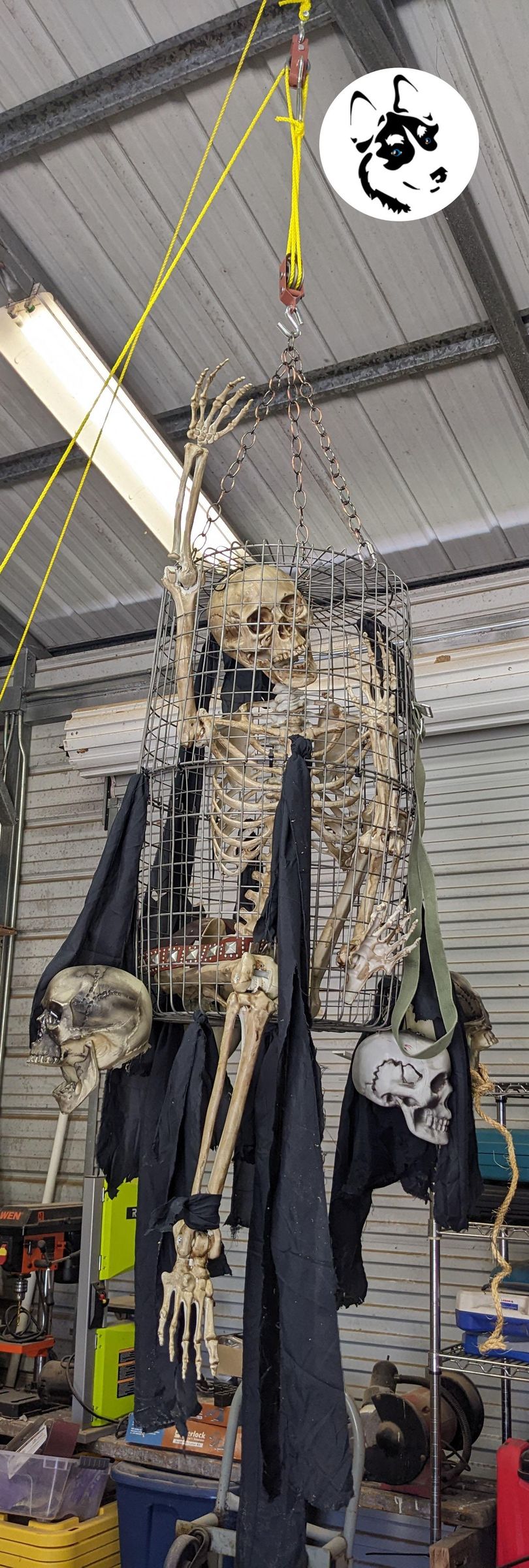 Hanging Cage Halloween Decor - Instructables