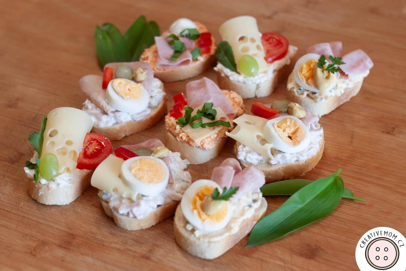 Chlebíčky – Czech Open Sandwiches : 5 Steps (with Pictures) - Instructables