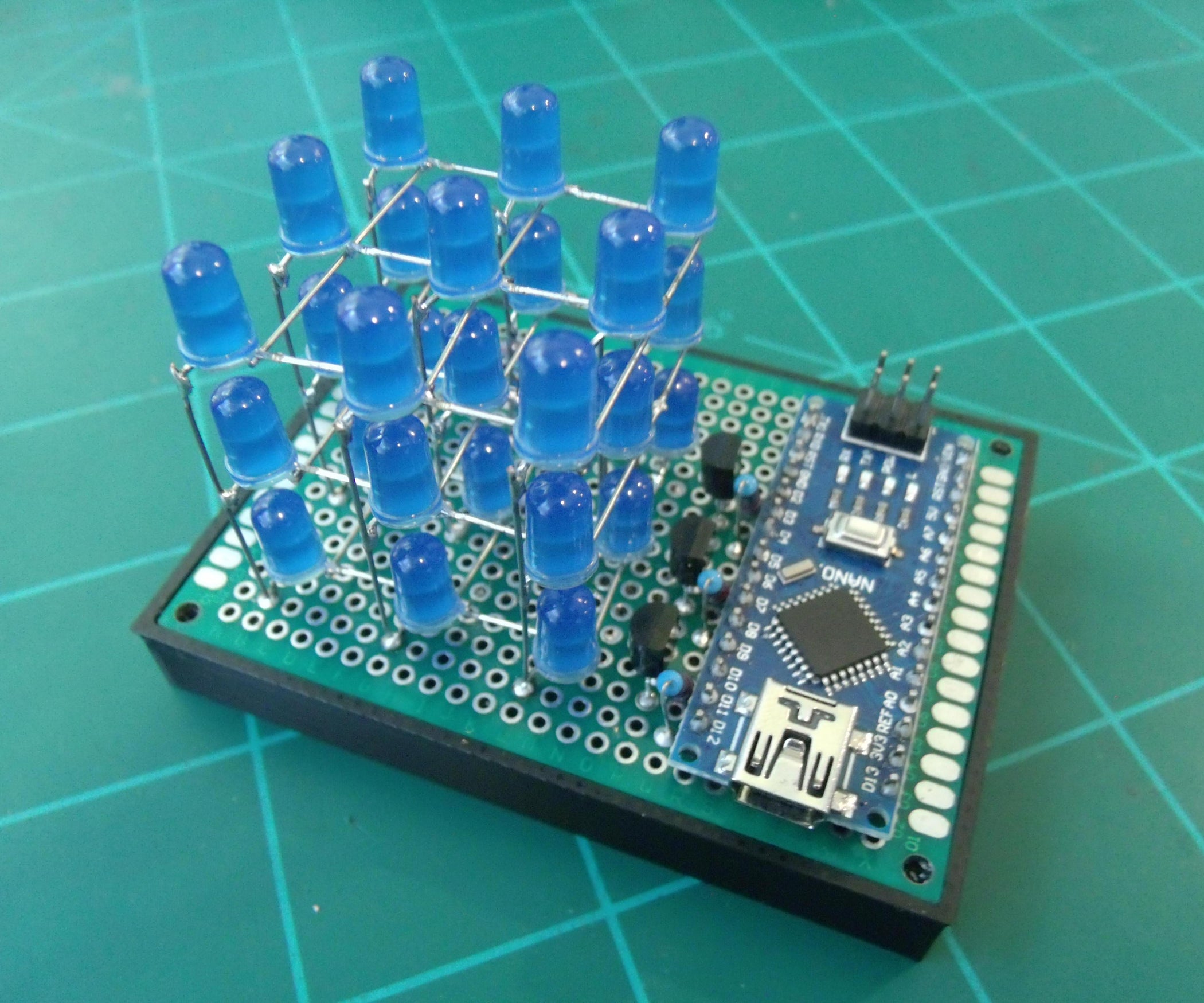 3x3x3 LED Cube : 13 Steps - Instructables