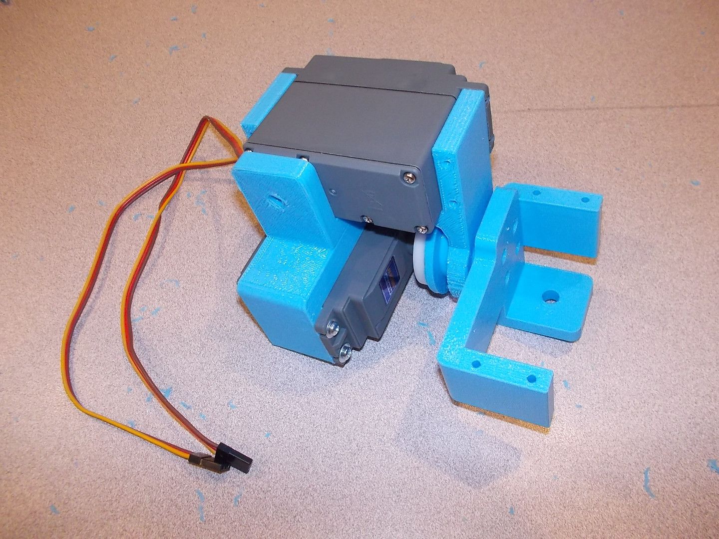 ASPIR: Full-Size 3D-Printed Humanoid Robot : 80 Steps (with Pictures ...