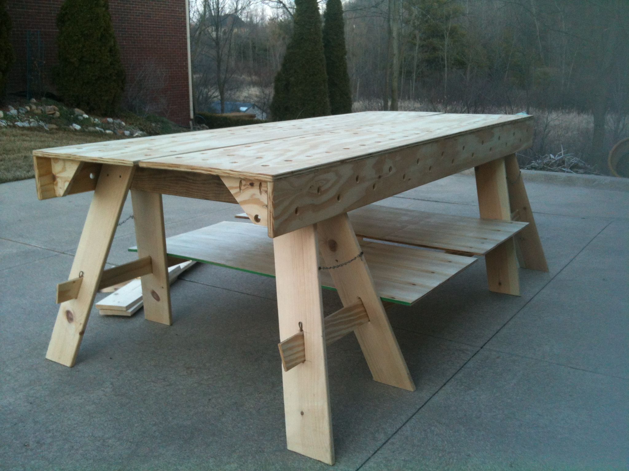 Multi-Functional Portable Workbench : 9 Steps (with Pictures ...