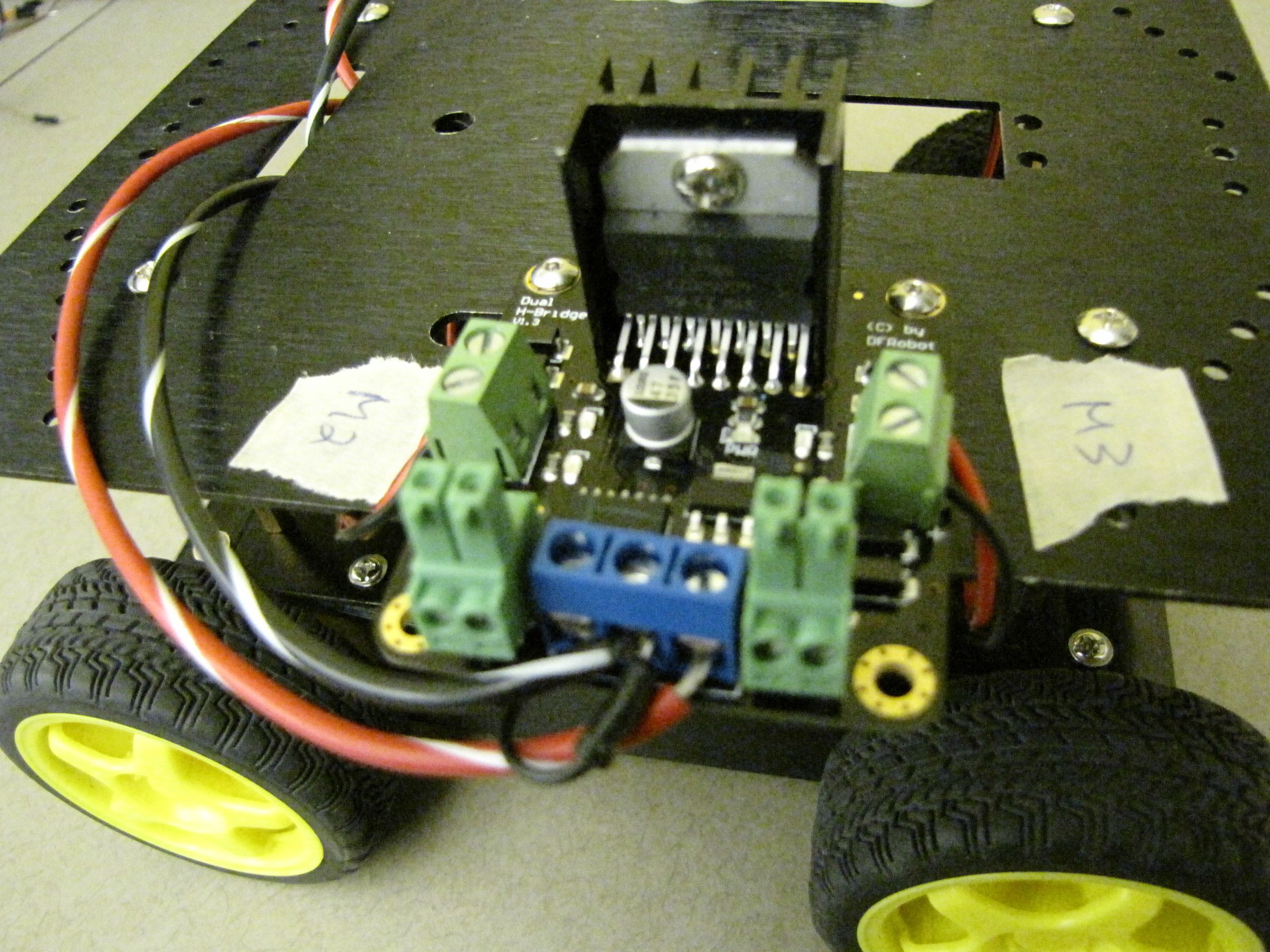 Robot Driven by PS3 Controller Through Arduino and Wifi Shield : 16 ...